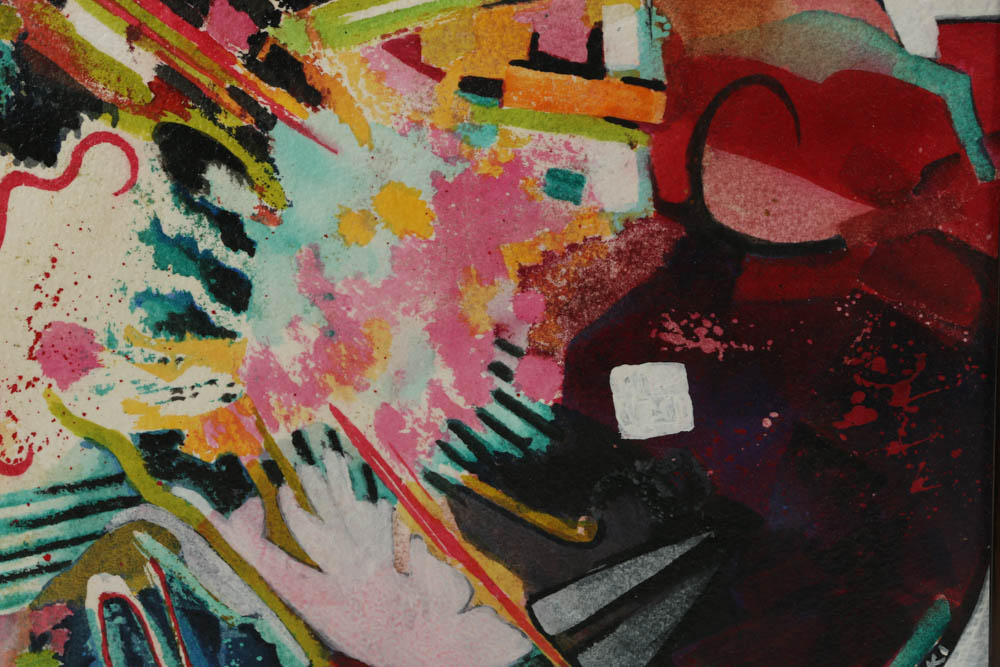 Bob Nowicki Abstract Painting "All Dresses Up, No Place to Go" | EBTH