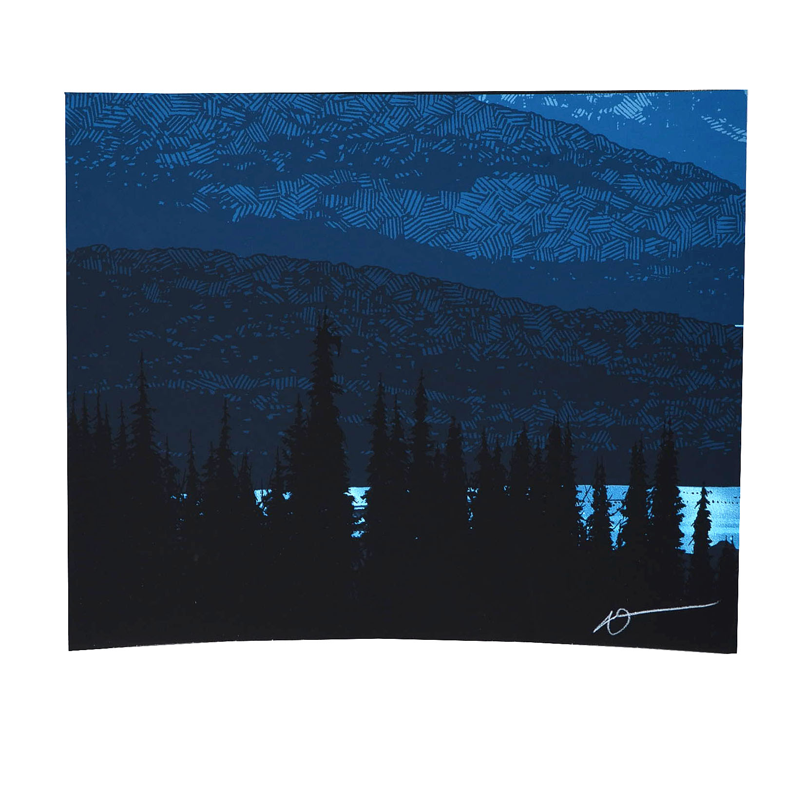 Dan McCarthy Original Signed Serigraph Landscape | EBTH