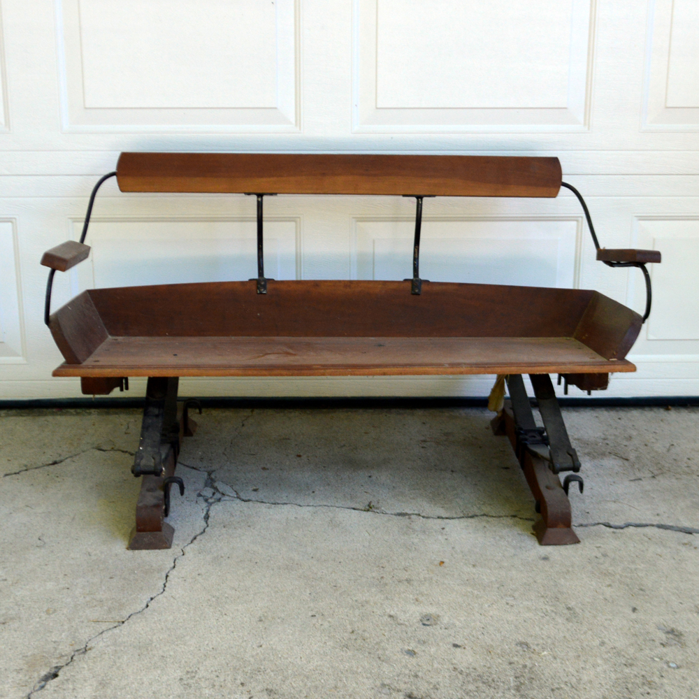 Antique Carriage Bench | EBTH