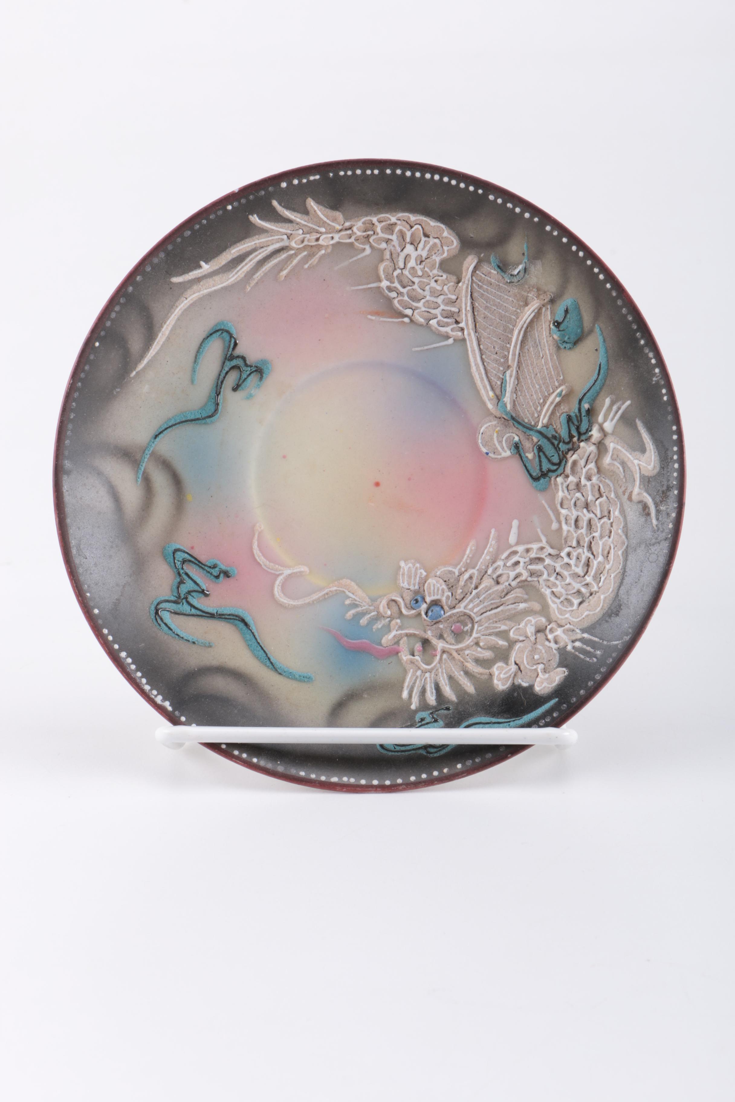 Vintage Japanese Moriage Dragonware Porcelain Tea Collection | EBTH