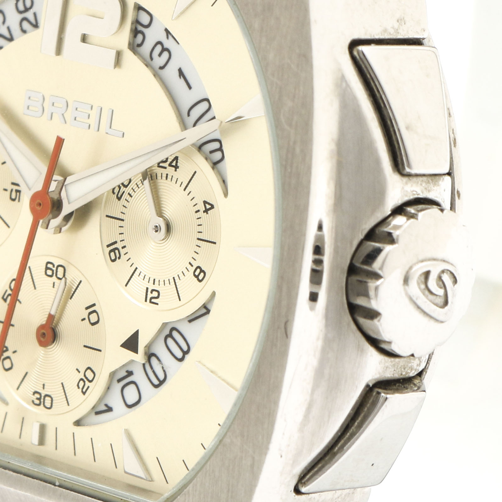 Breil Stainless Steel and Leather Wristwatch | EBTH