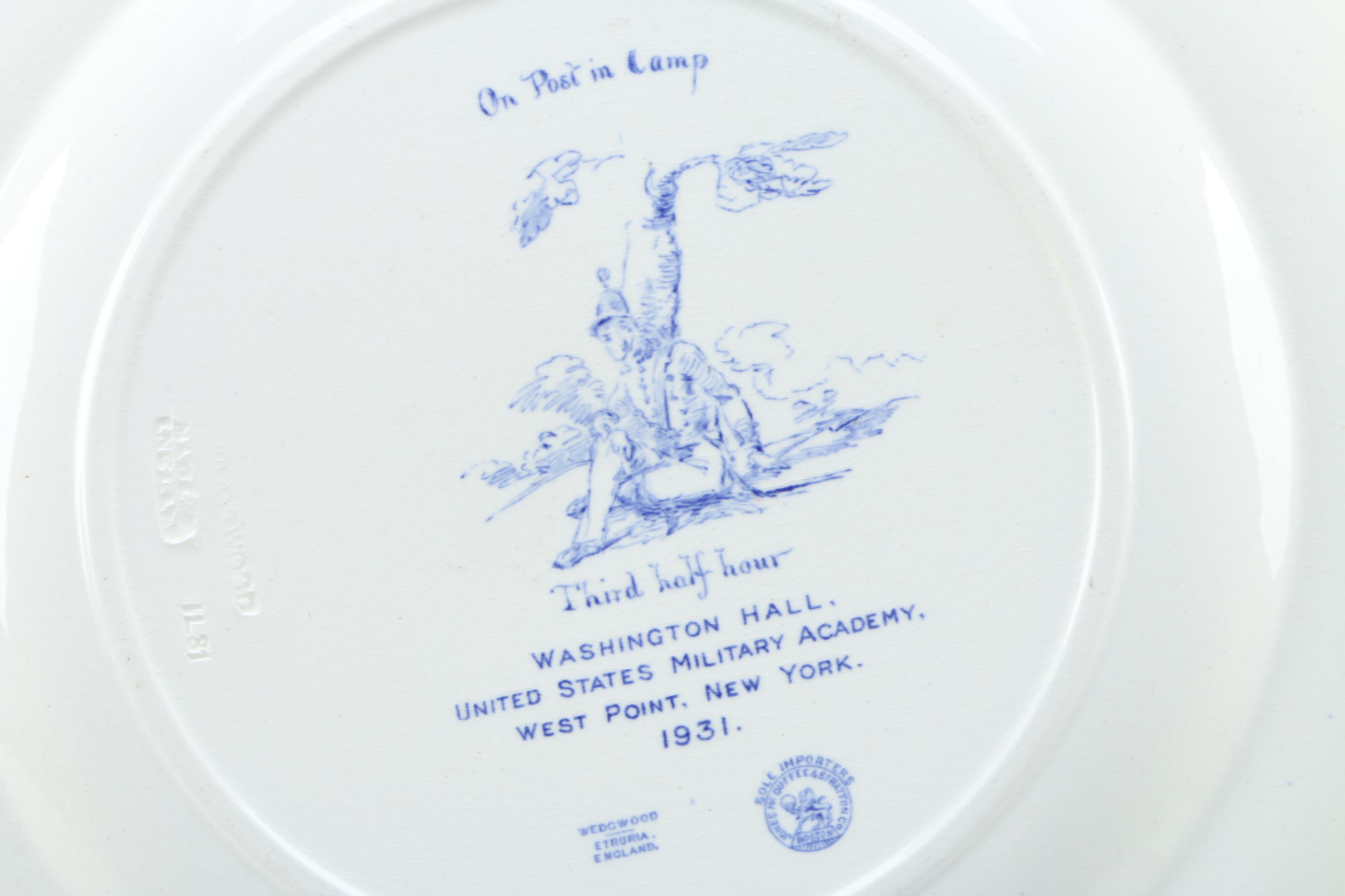 1931 Wedgwood "West Point" China Tableware | EBTH