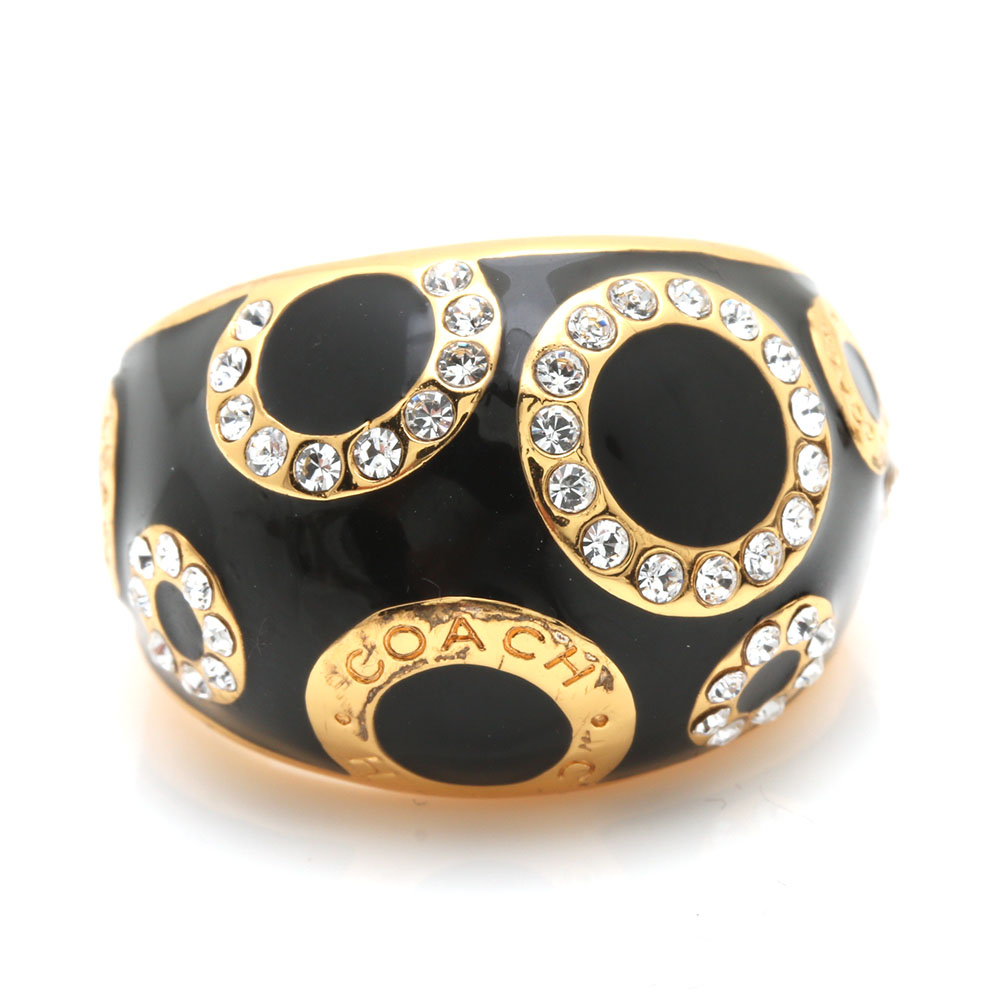 Coach Gold Tone Ring and Sterling Silver Bracelet | EBTH