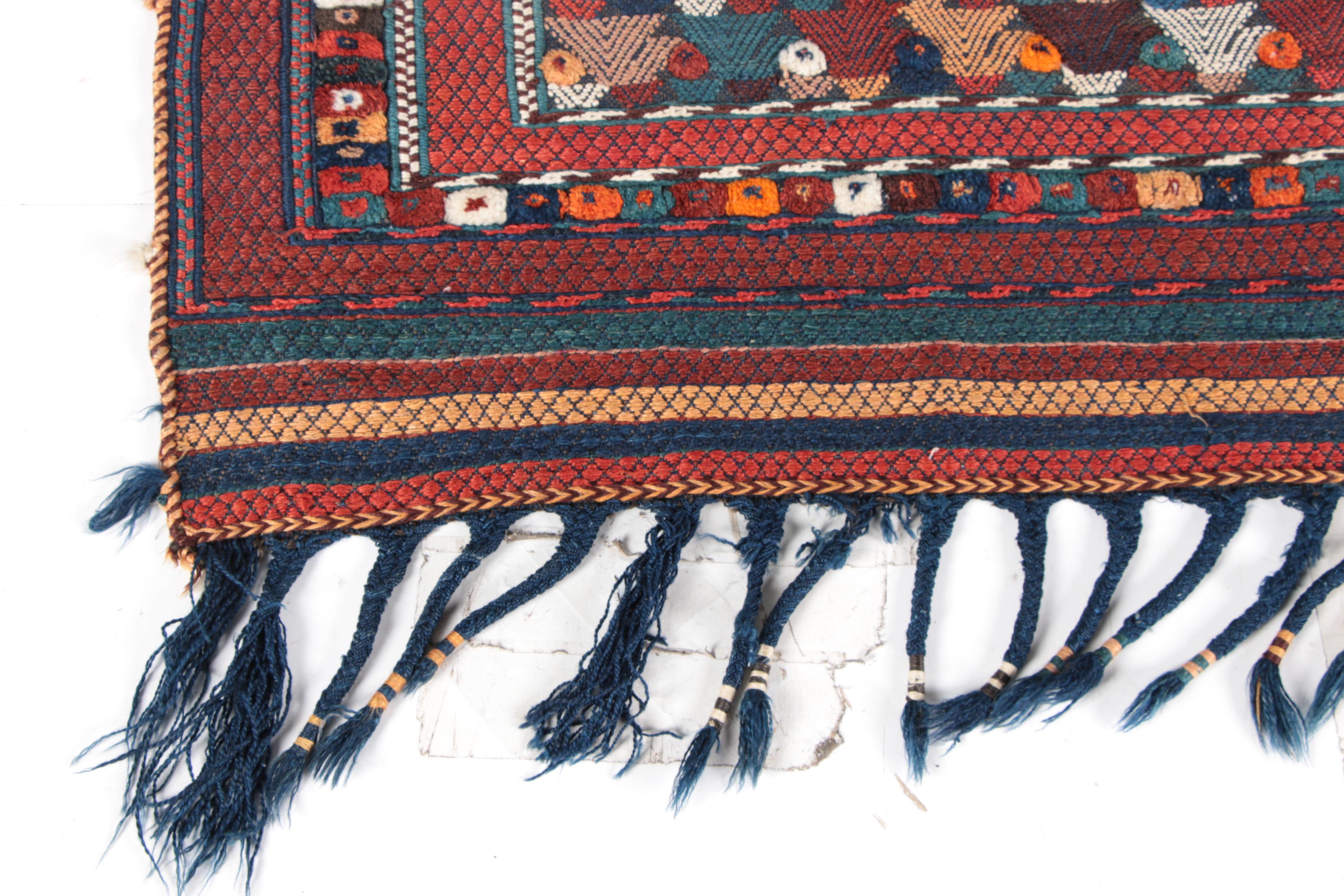 Handwoven Tribal Nomadic Area Rug | EBTH