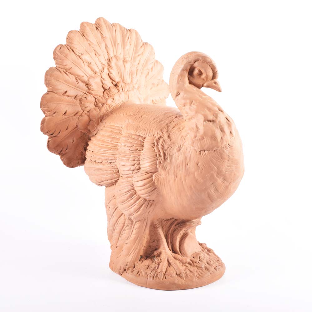 Terracotta Ceramic Turkey | EBTH