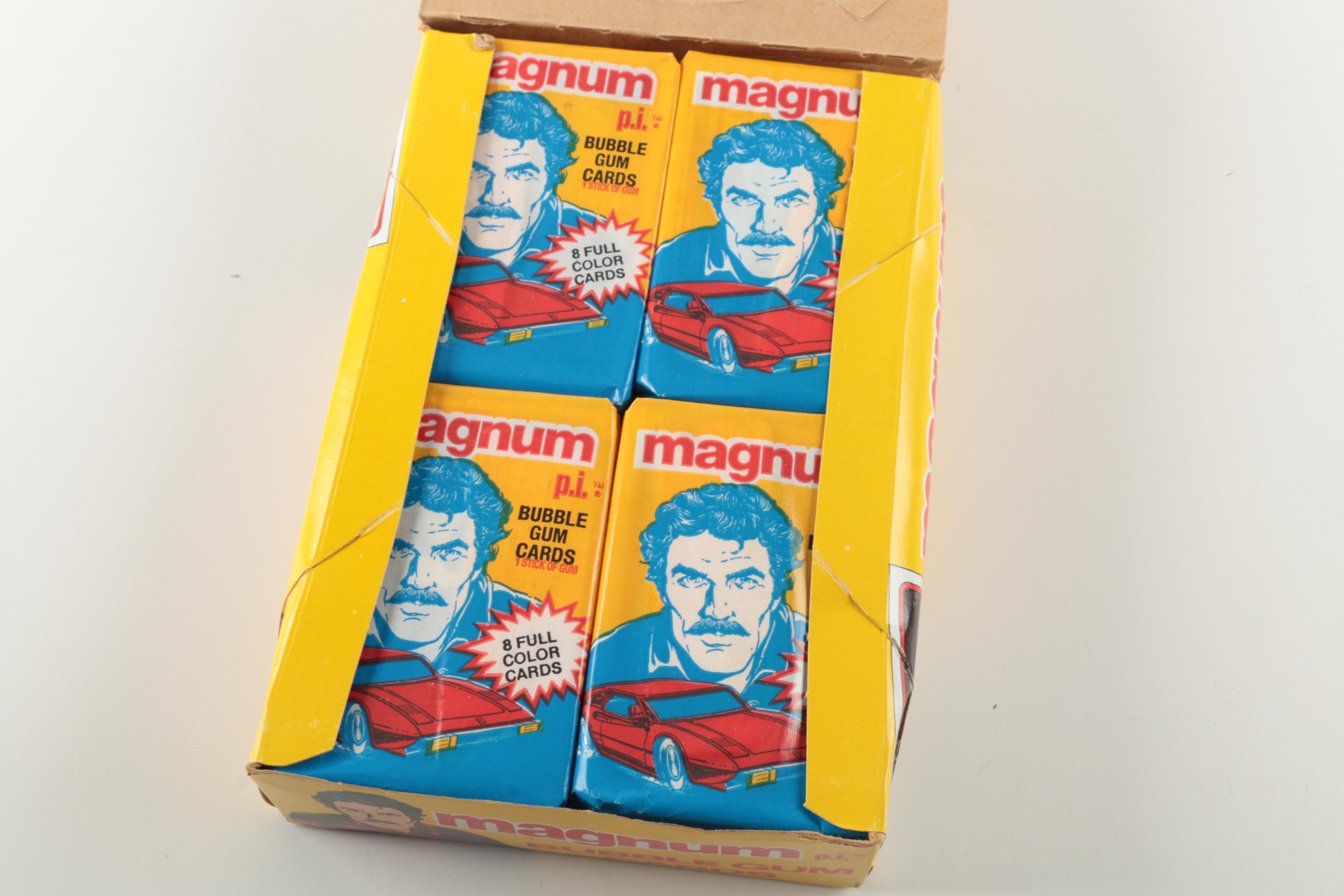 "Magnum P.I." Bubble Gum Cards | EBTH
