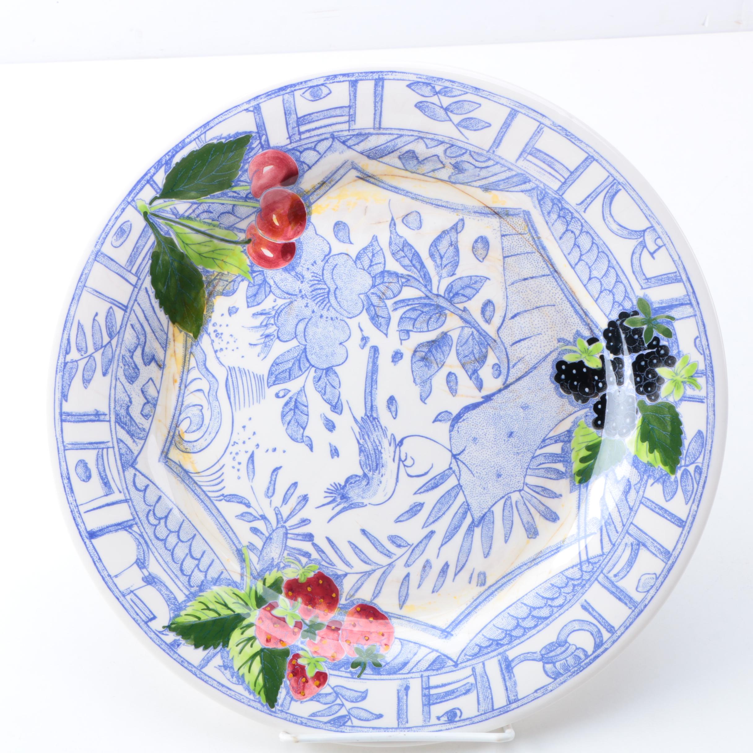 Gien China "Oiseau Bleu" Tableware | EBTH