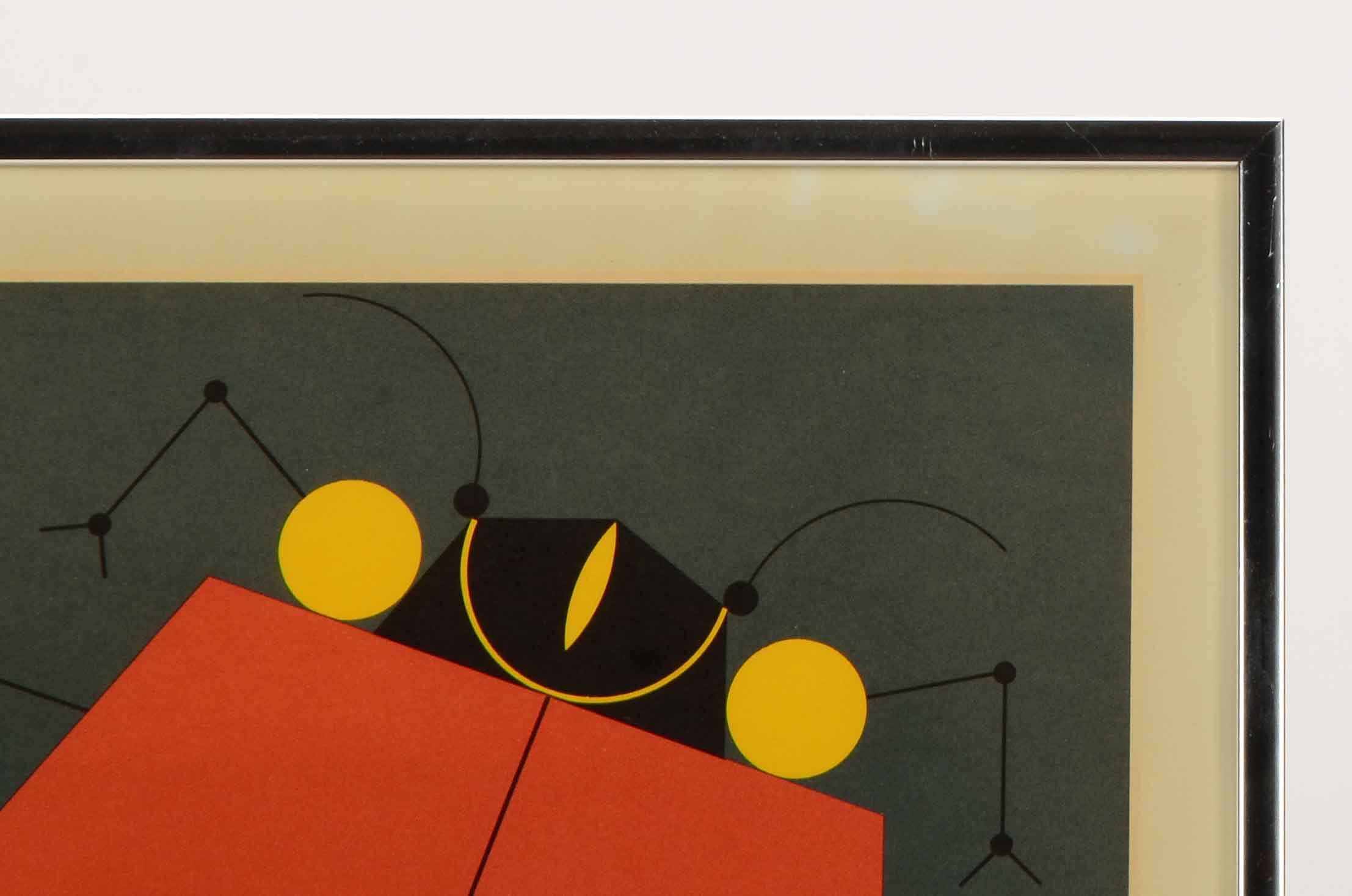Charley Harper Signed Lithograph "Ladybug" | EBTH