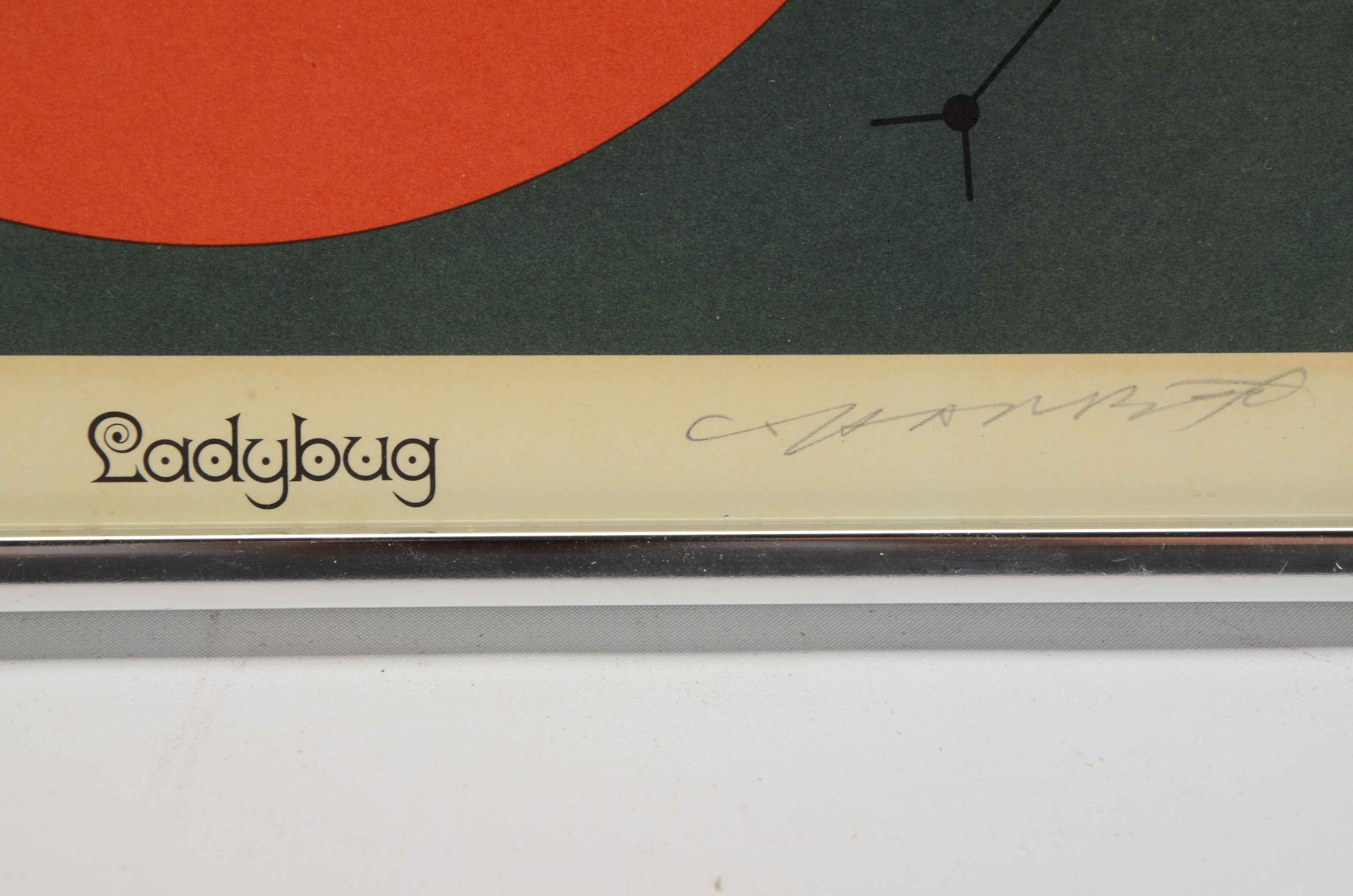Charley Harper Signed Lithograph "Ladybug" | EBTH