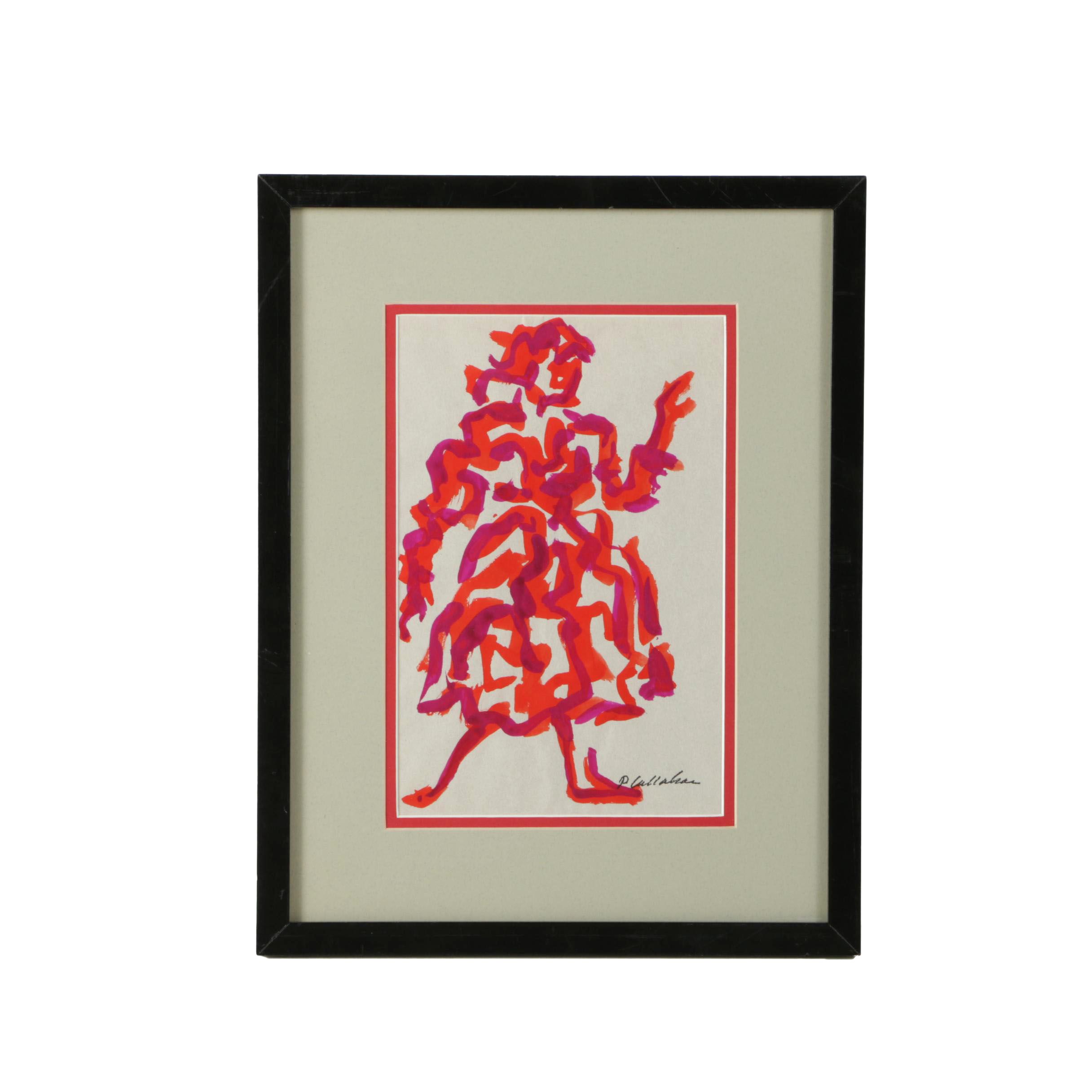 Phillip Callahan Painting of Woman | EBTH