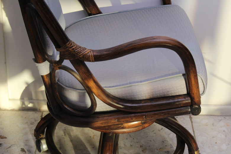 Bentwood Rolling Swivel Chair | EBTH