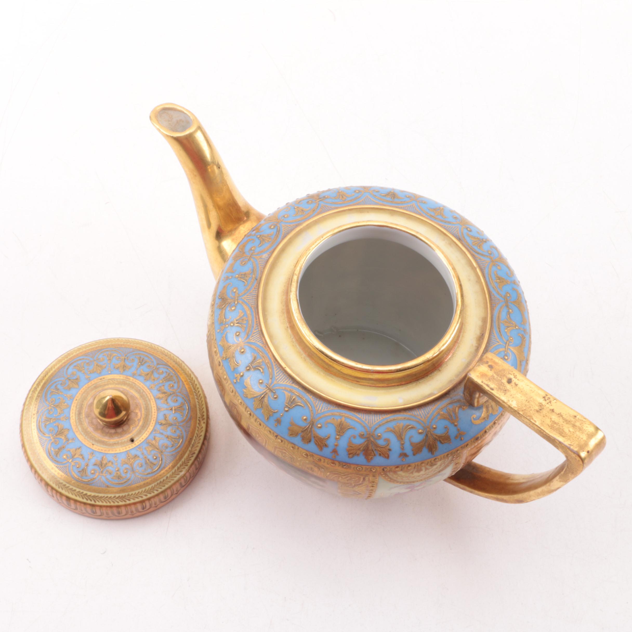 Royal Vienna Porcelain Teapot | EBTH
