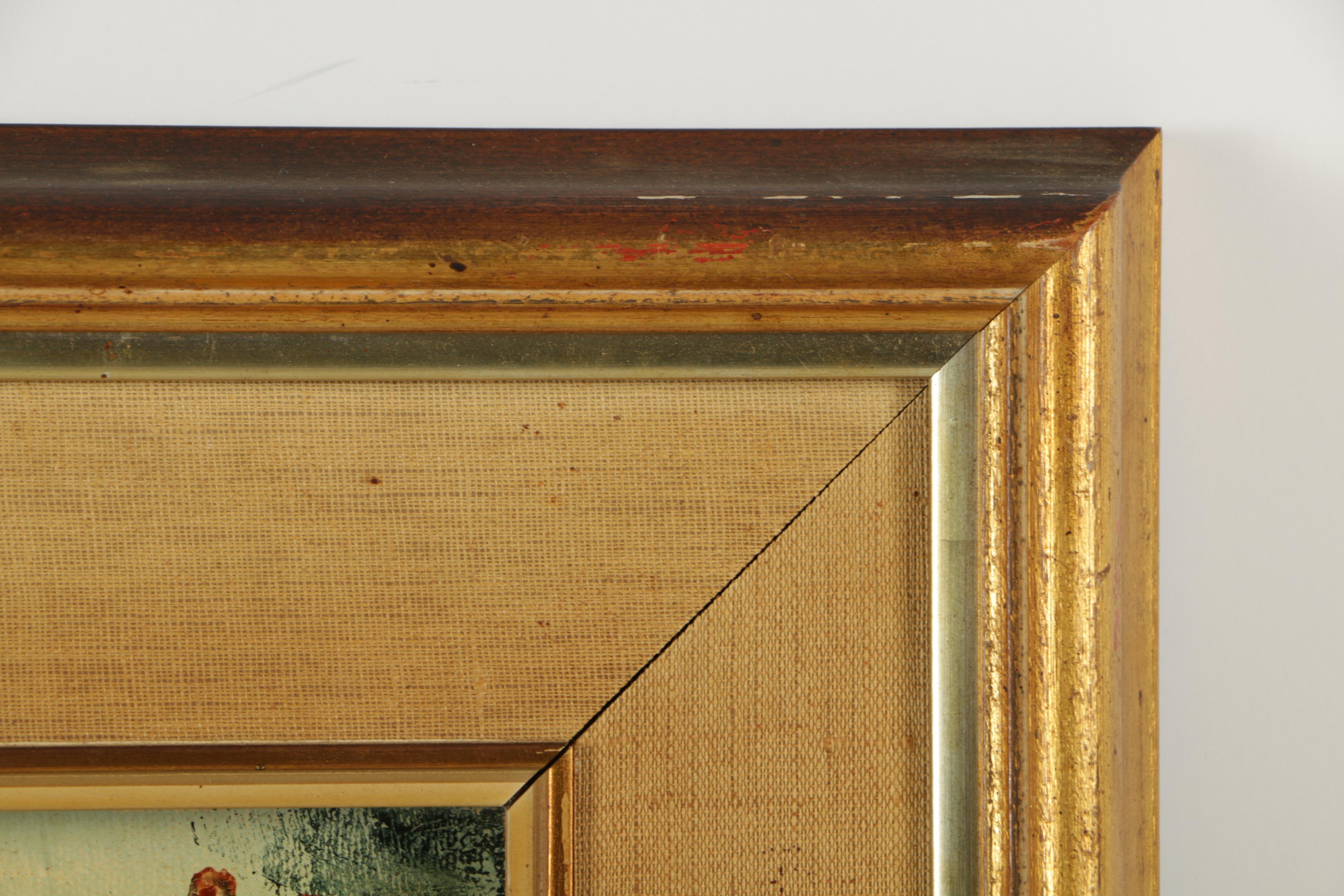 Antoine Villard Oil on Canvas Painting of a French Harbor | EBTH