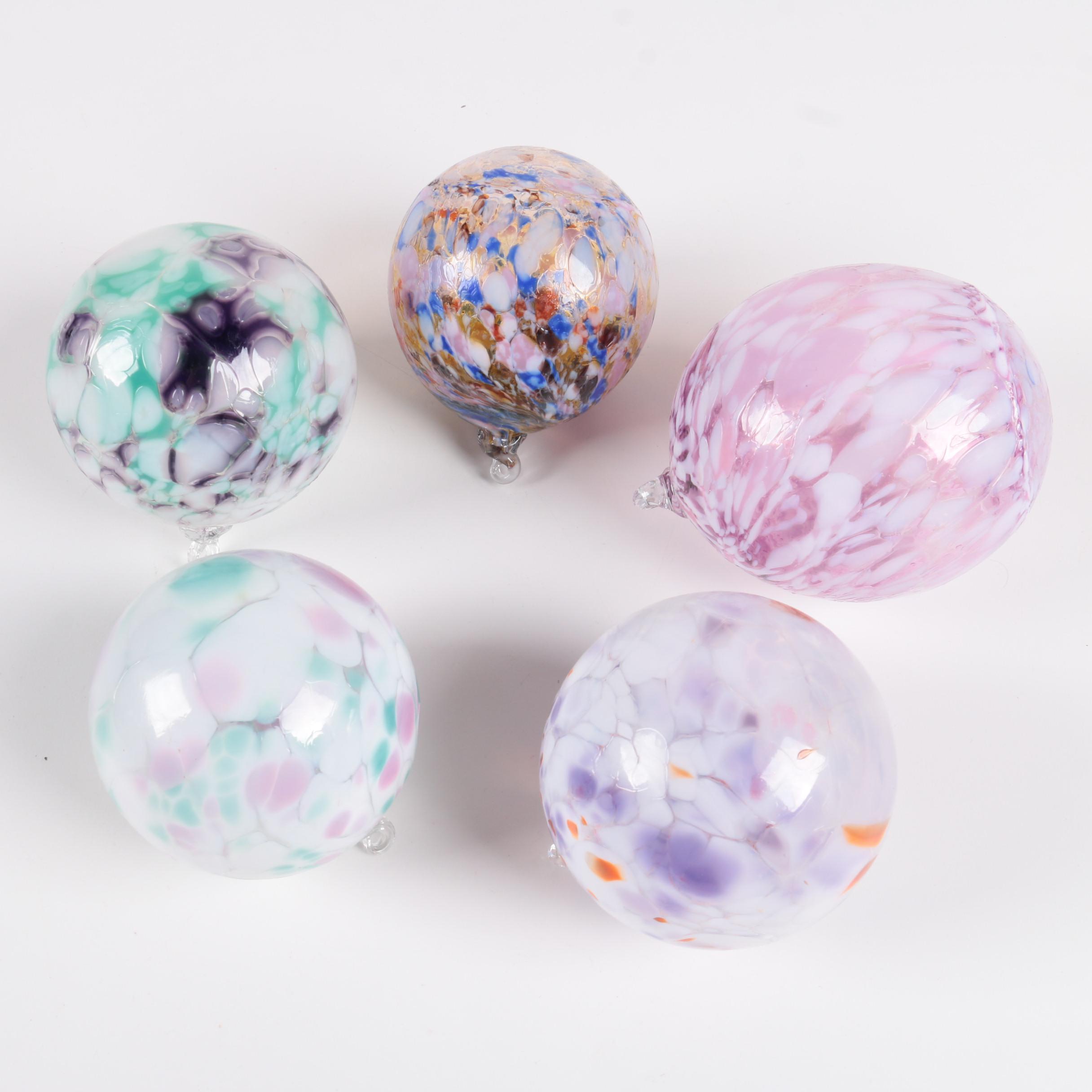 Hand-Blown Glass Garden "Witch" Balls | Everything But The House