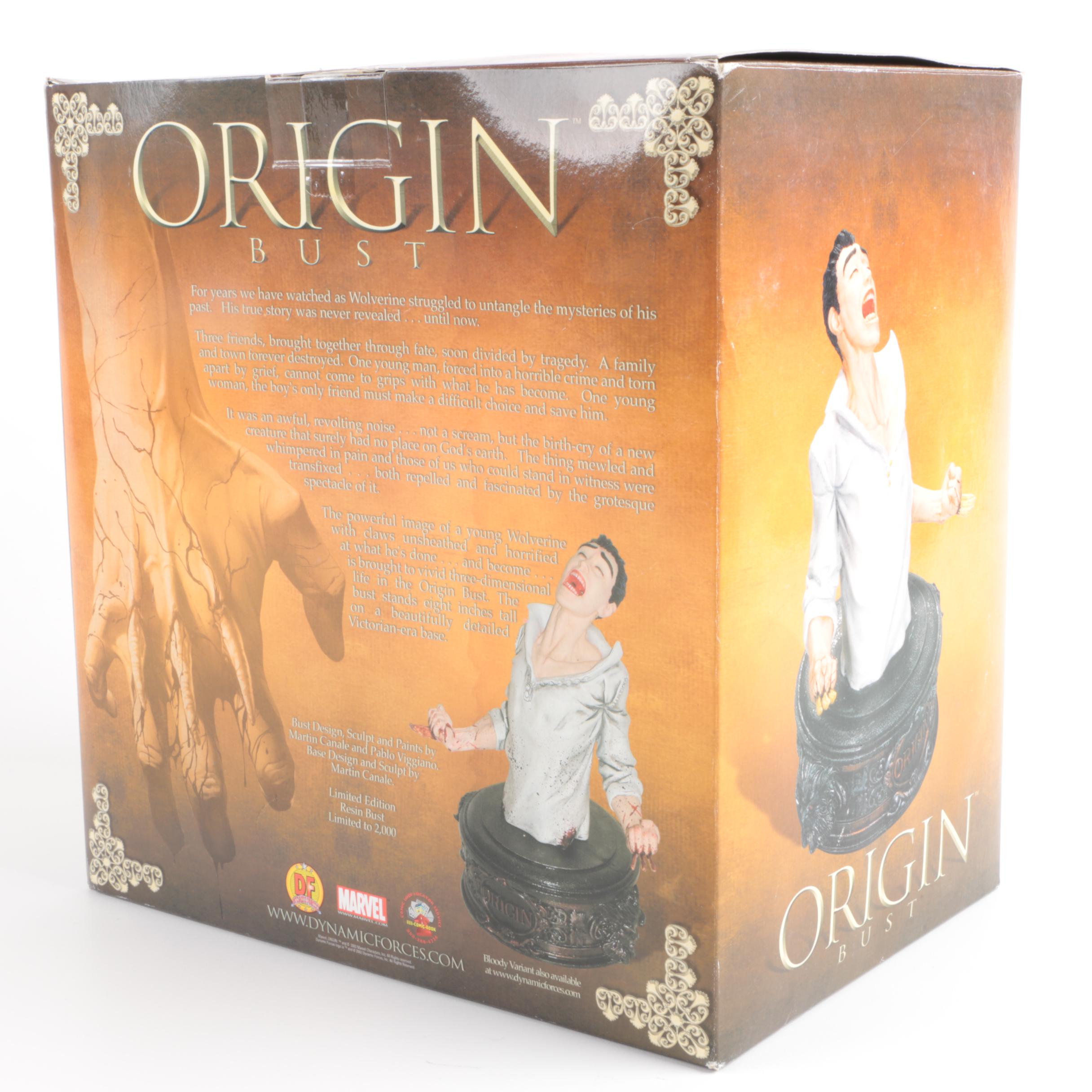 Dynamic Forces Limited Edition Wolverine "Origin" Mini Bust | EBTH