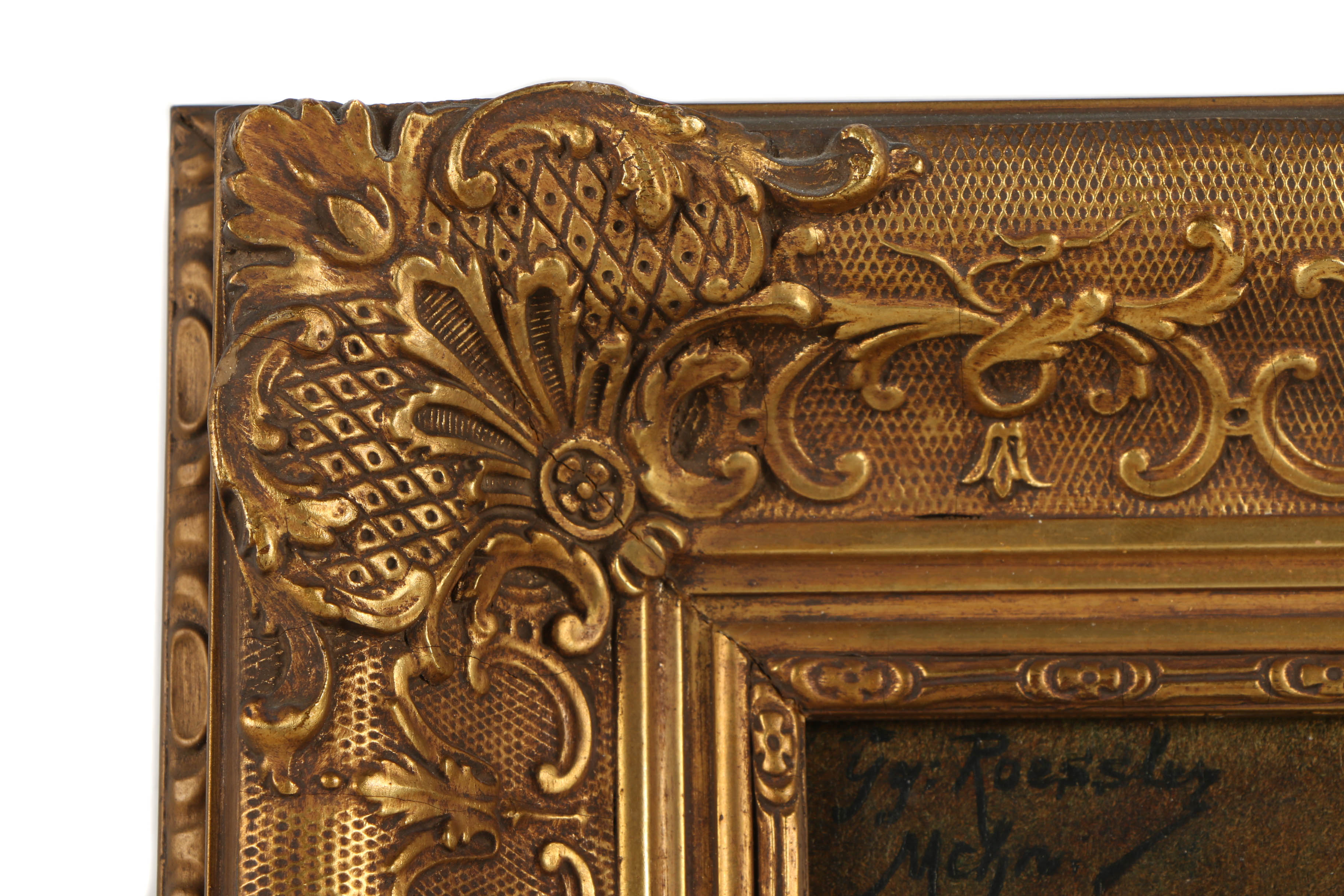 Georg Roessler Oil Portrait of Bavarian Man on Panel | EBTH