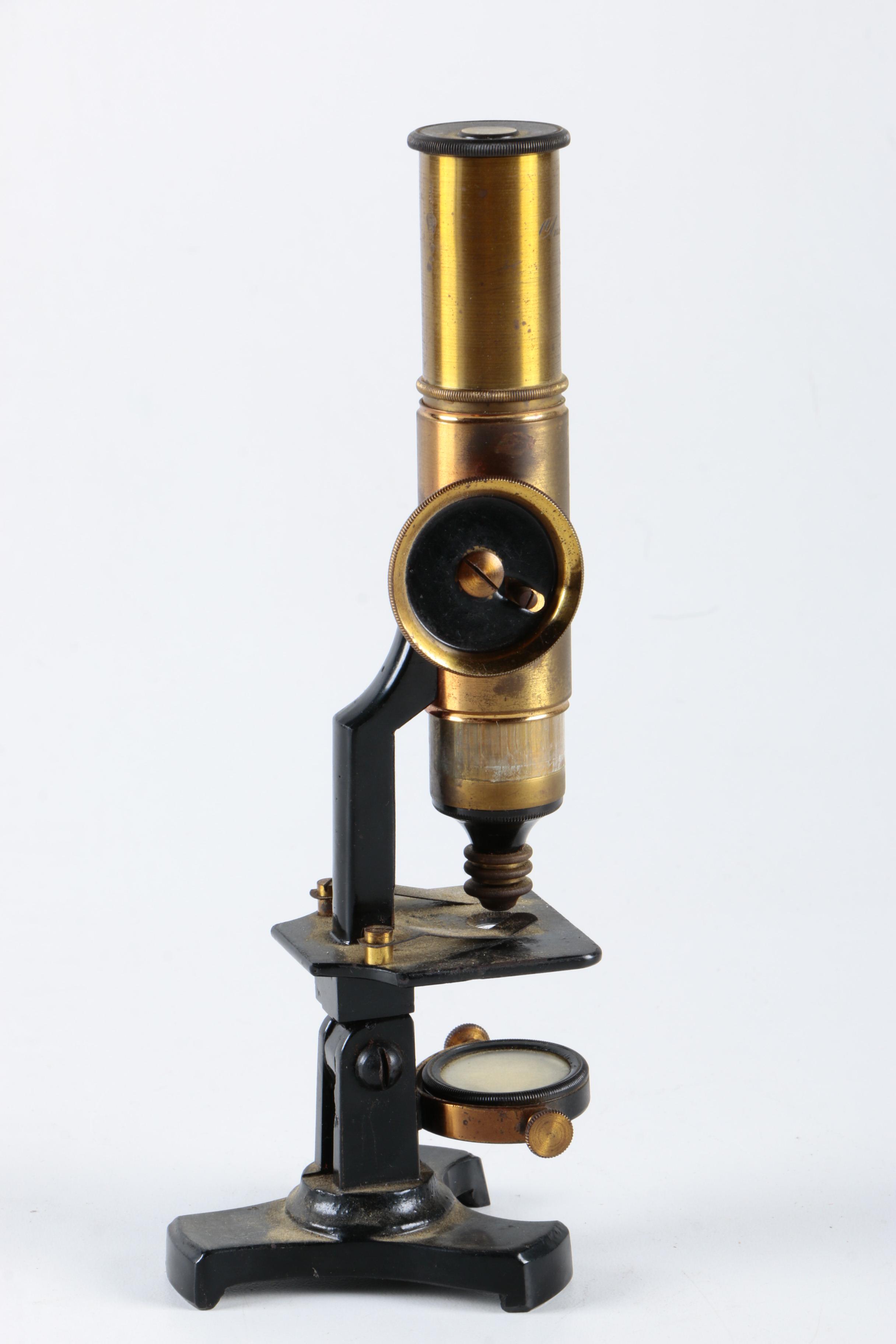 Brass Monocular Microscope | EBTH