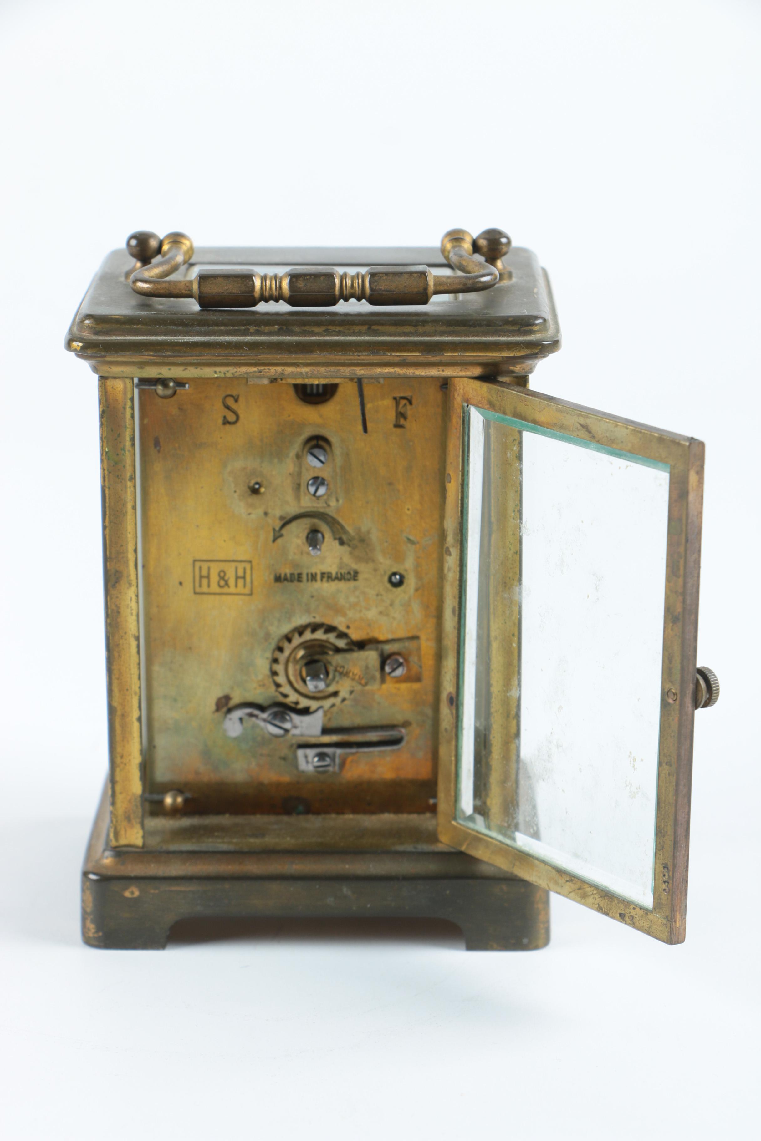 19th Century Harris & Harrington Brass Carriage Clock | EBTH