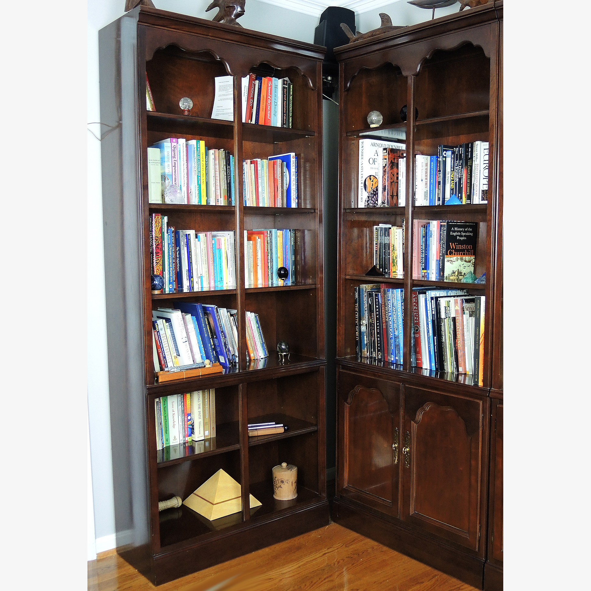 Drexel Heritage Cherry "Carleton" Bookcases | Everything But The House
