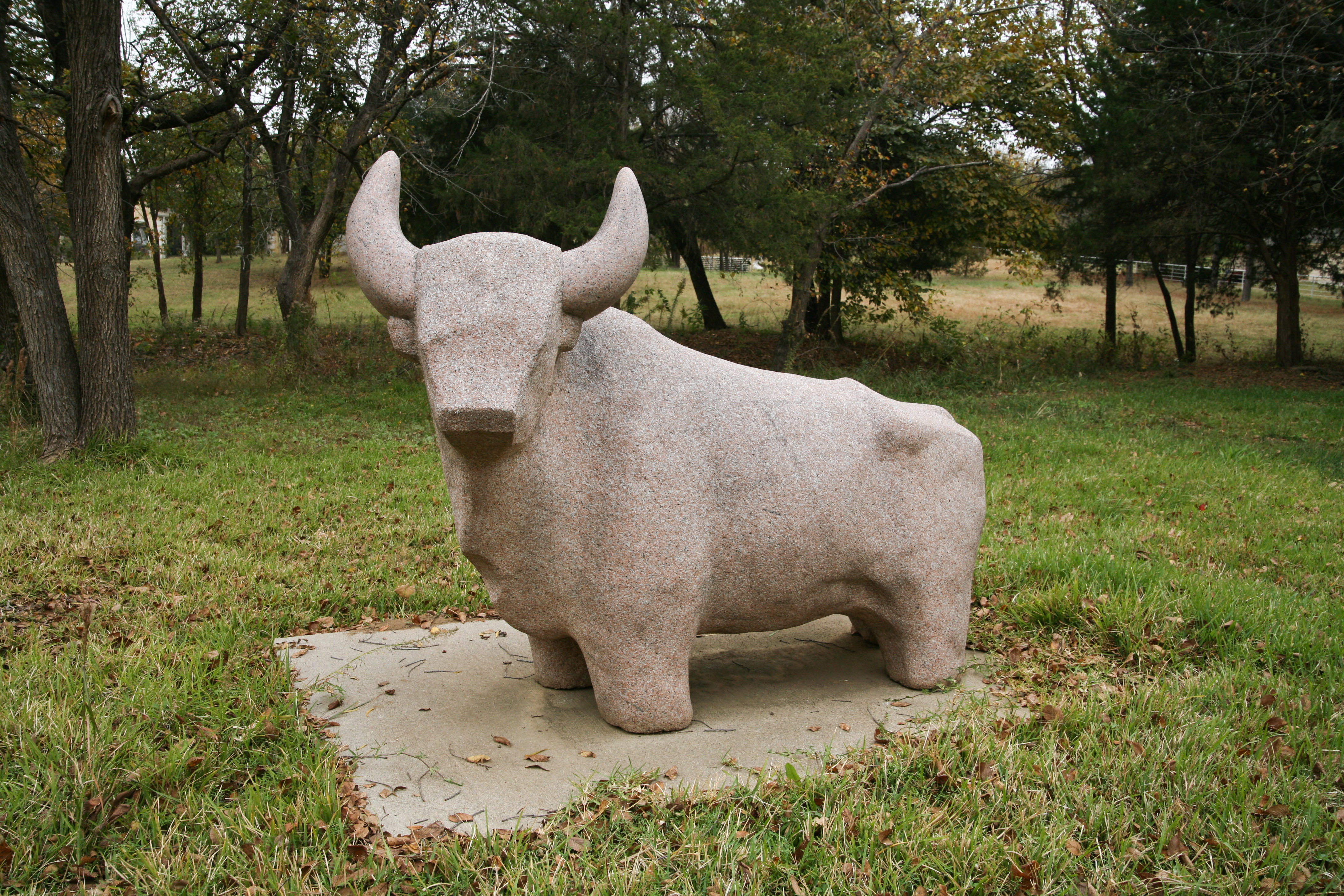 Granite Bull Sculpture | EBTH