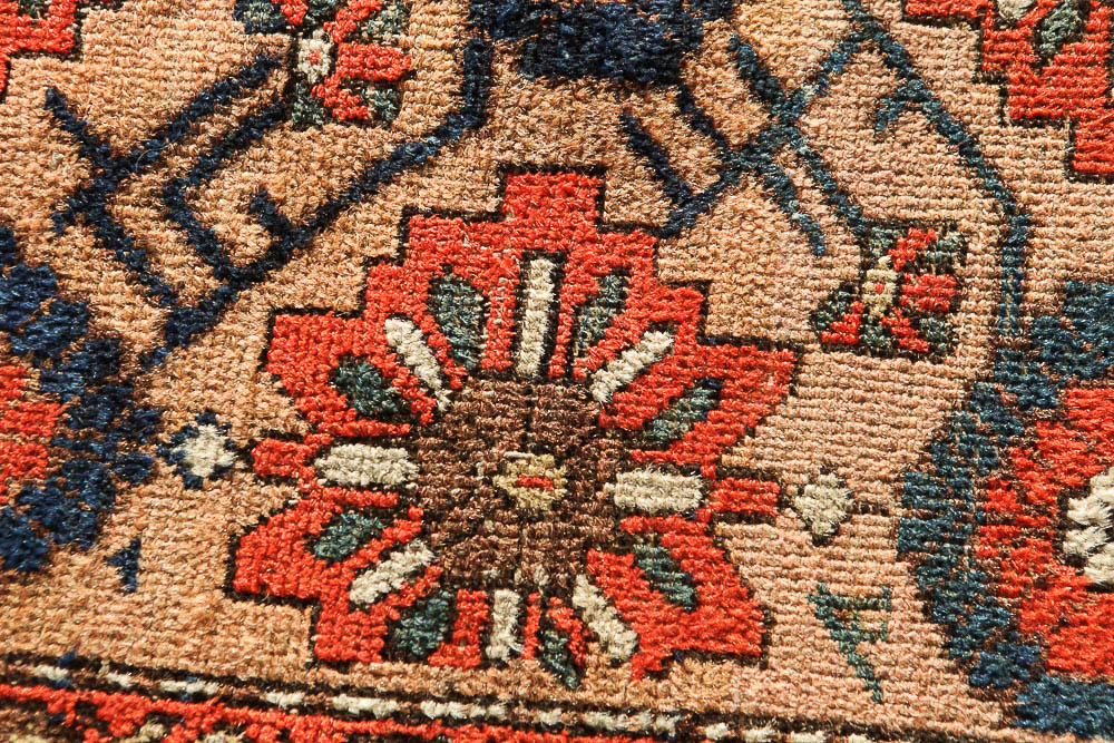 Vintage Handwoven Kurdish Area Rug | EBTH