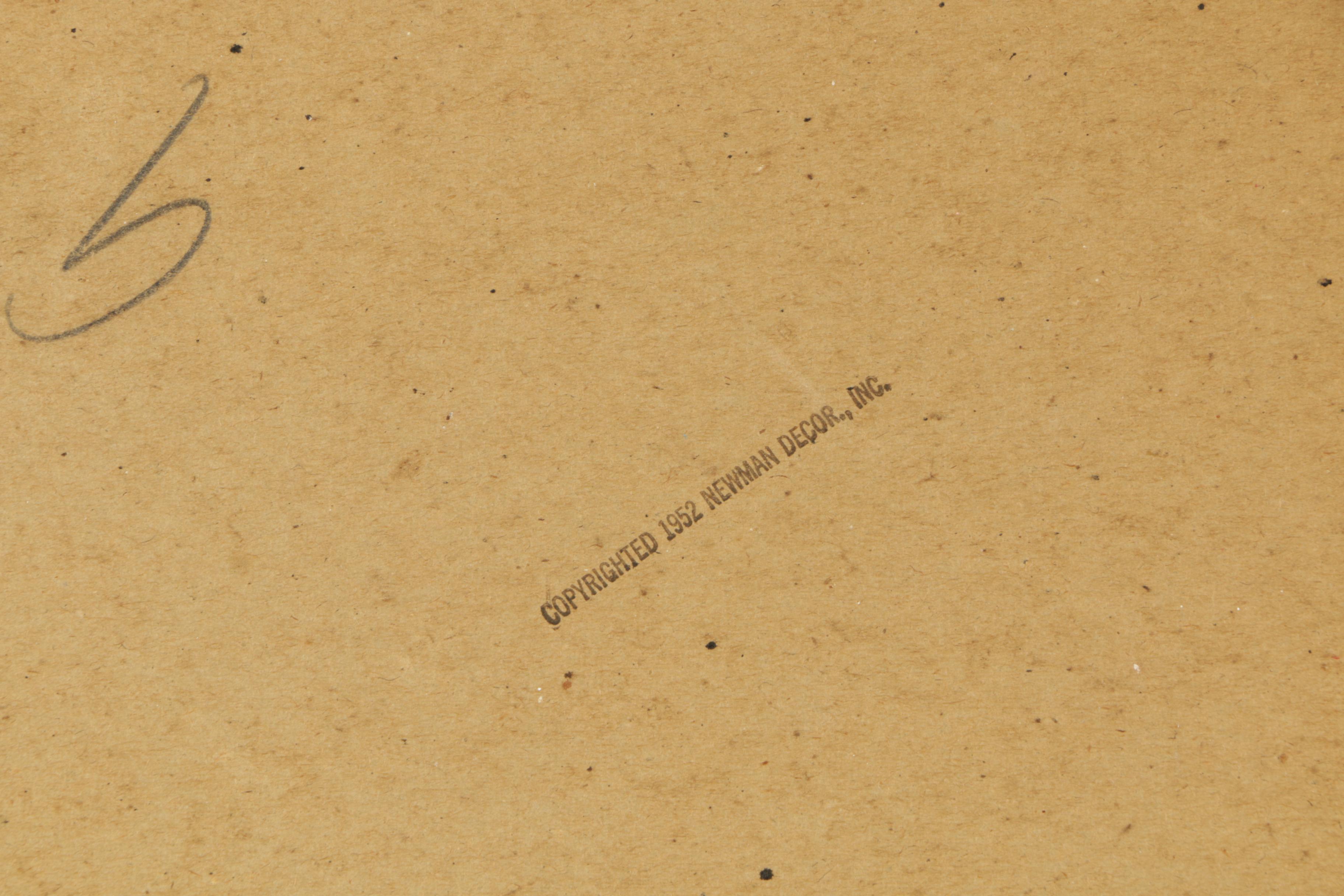 Benjamin Jorj Harris Airbrush Paintings on Paper of Floral Arrangement ...