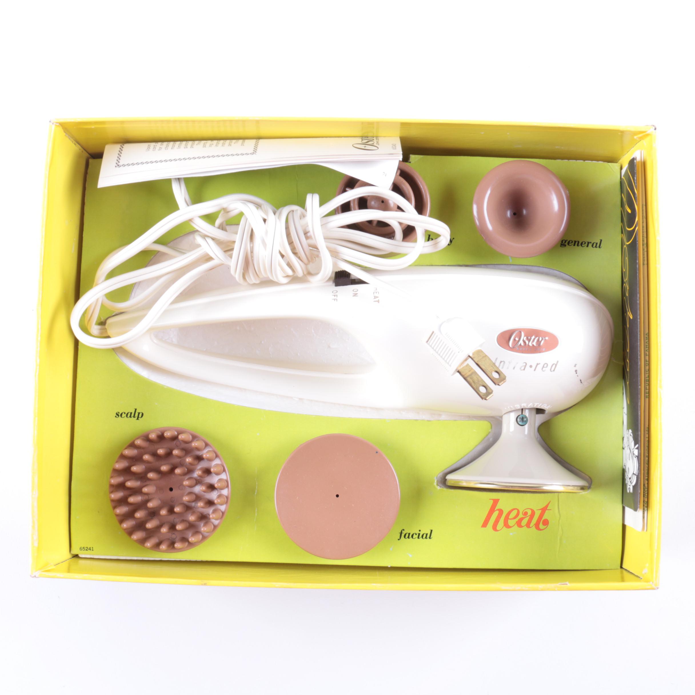 Vintage Oster Duo Infra-Red Heat Massager | EBTH