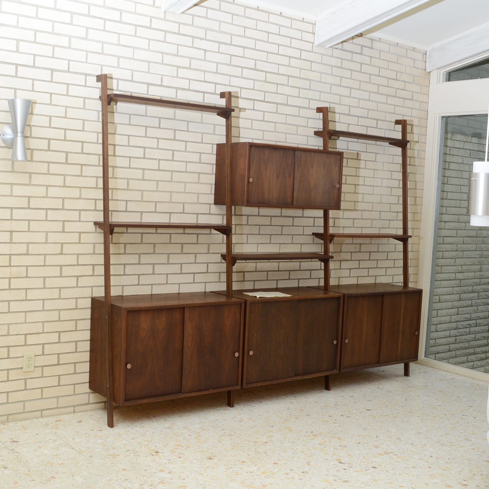 Danish Modern Modular Ladder Style Wall Unit by Crescent Furniture | EBTH