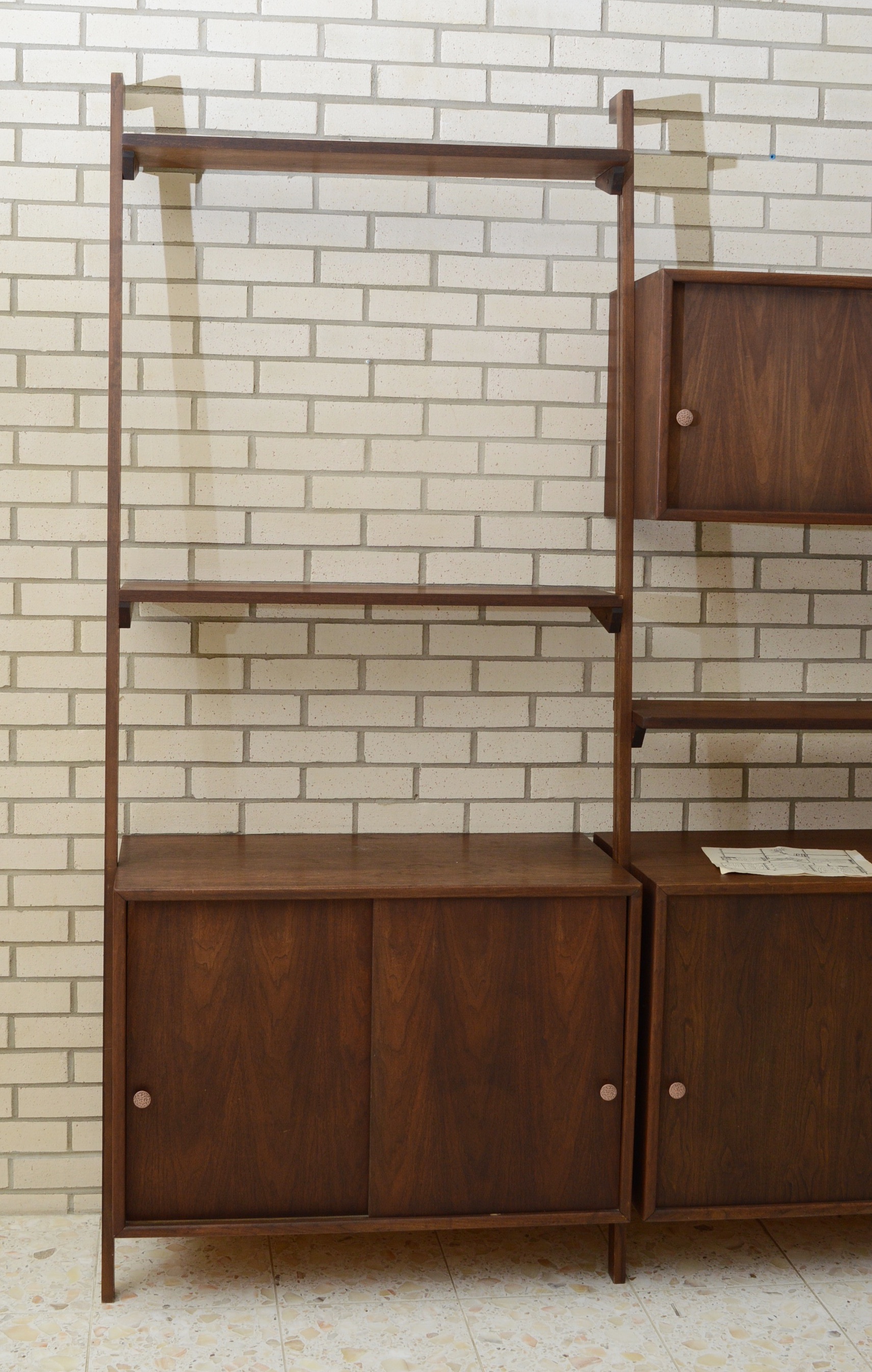 Danish Modern Modular Ladder Style Wall Unit by Crescent Furniture | EBTH