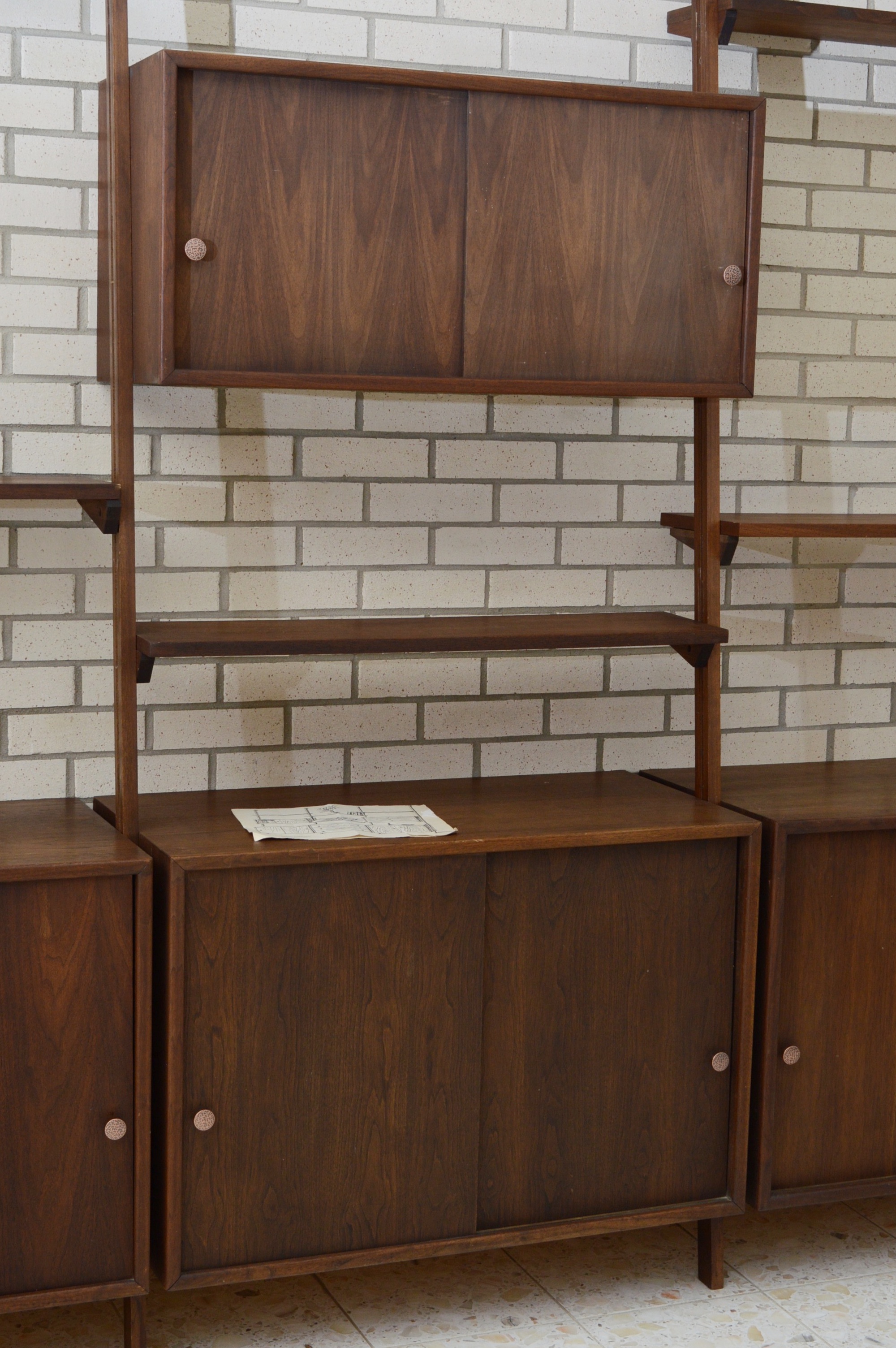 Danish Modern Modular Ladder Style Wall Unit by Crescent Furniture | EBTH