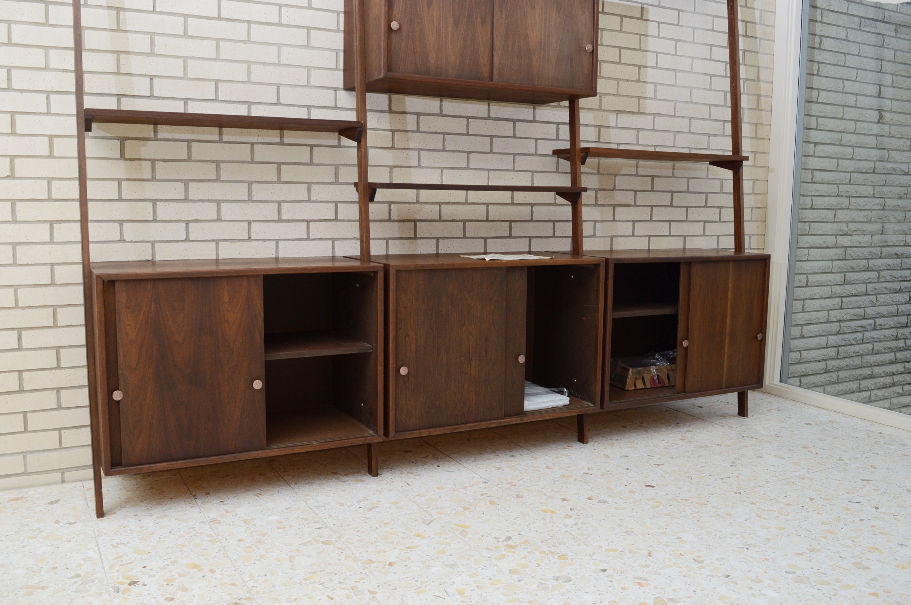 Danish Modern Modular Ladder Style Wall Unit by Crescent Furniture | EBTH