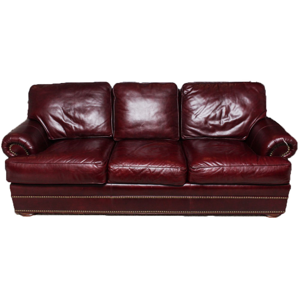 Thomasville Leather Sofa | EBTH