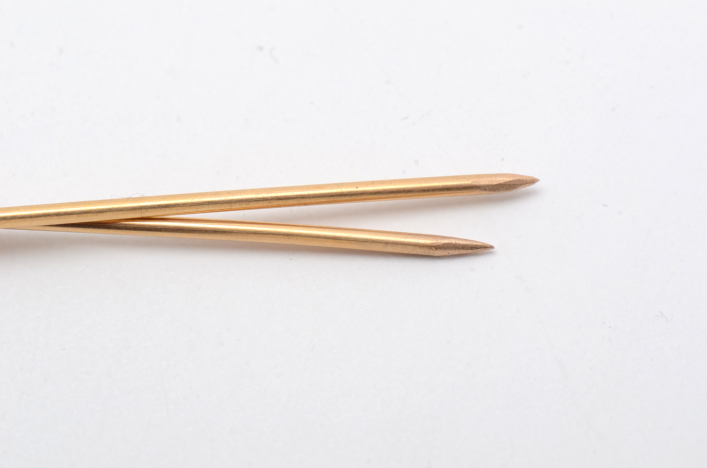 Antique Tiffany & Co. 14K Yellow Gold Quartz, Nephrite, and Seed Pearl ...