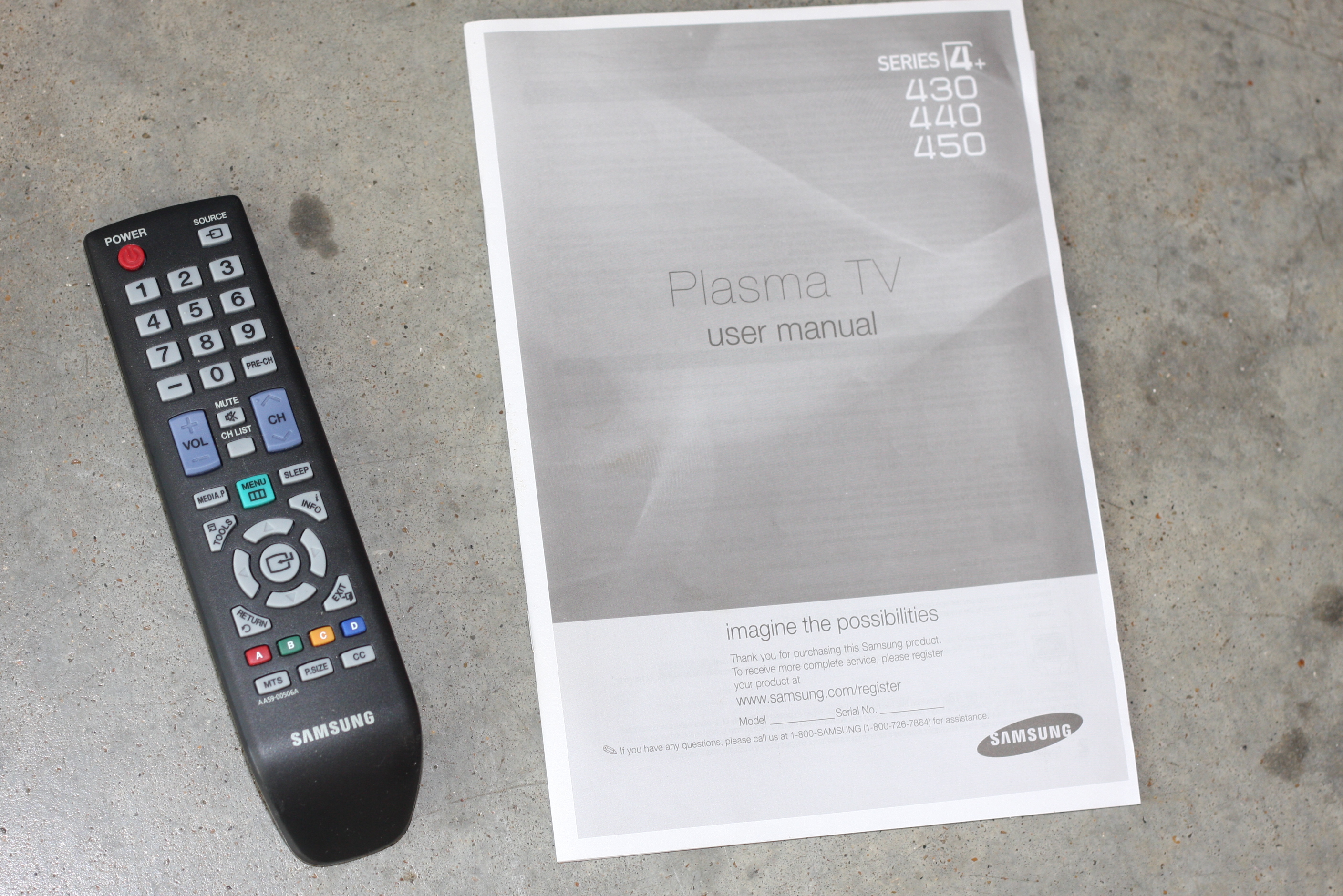 Samsung 46" Plasma Television and Magnavox DVD Player | EBTH