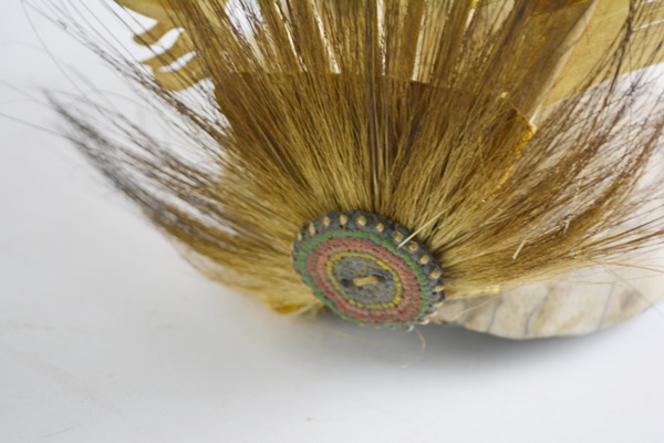 Austin Real Rider Native American Raku Clay Mask | EBTH