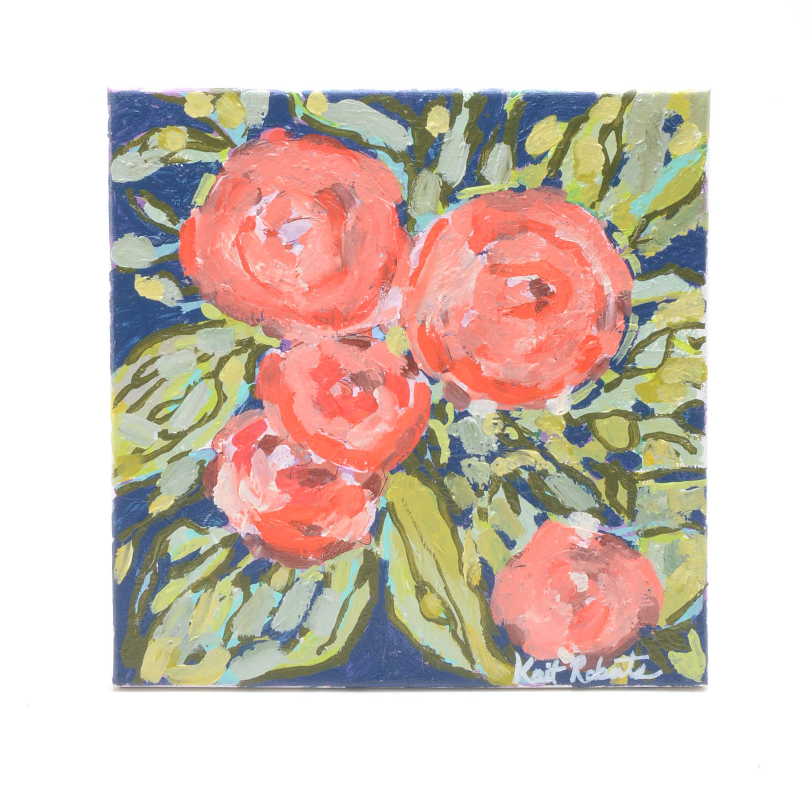 Kaitlin Roberts Original Acrylic Painting "Julie" | EBTH