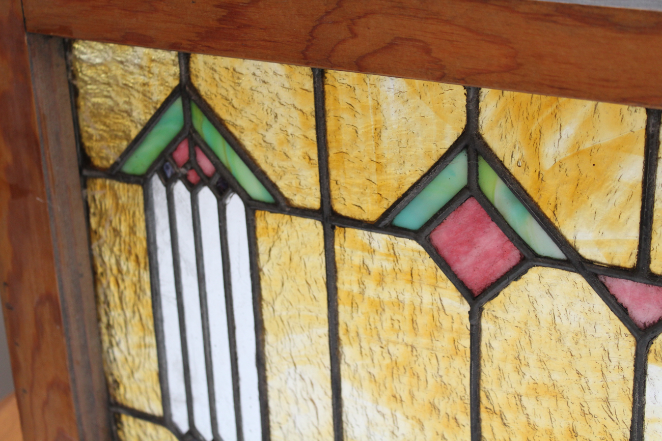 Art Deco Stained Glass Window | Everything But The House