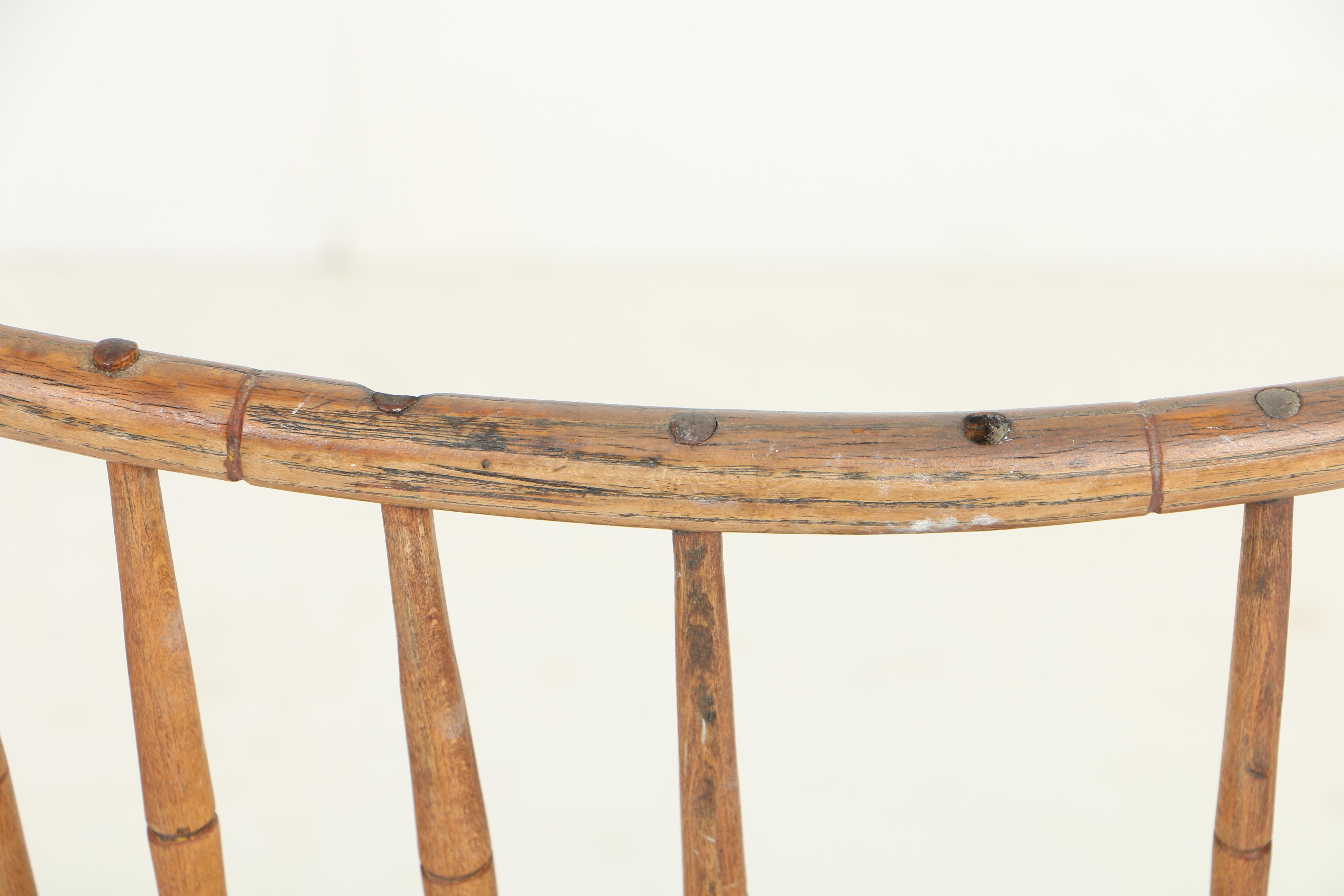 Antique Windsor Rod-Back Side Chair, Circa Early 19th Century | EBTH