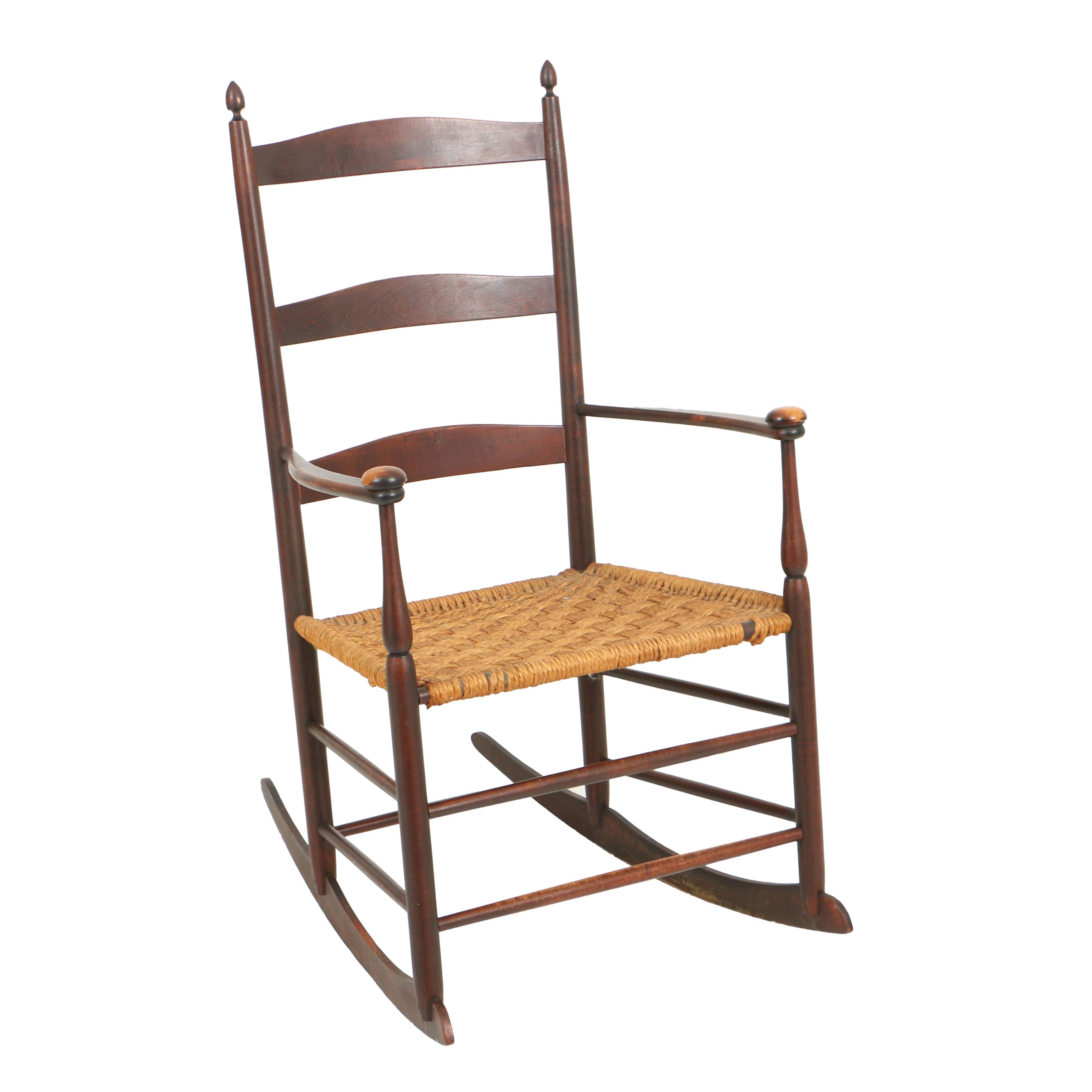 Antique Mt. Lebanon Shaker No. 5 Rocker, Circa Late 19th to Early 20th ...