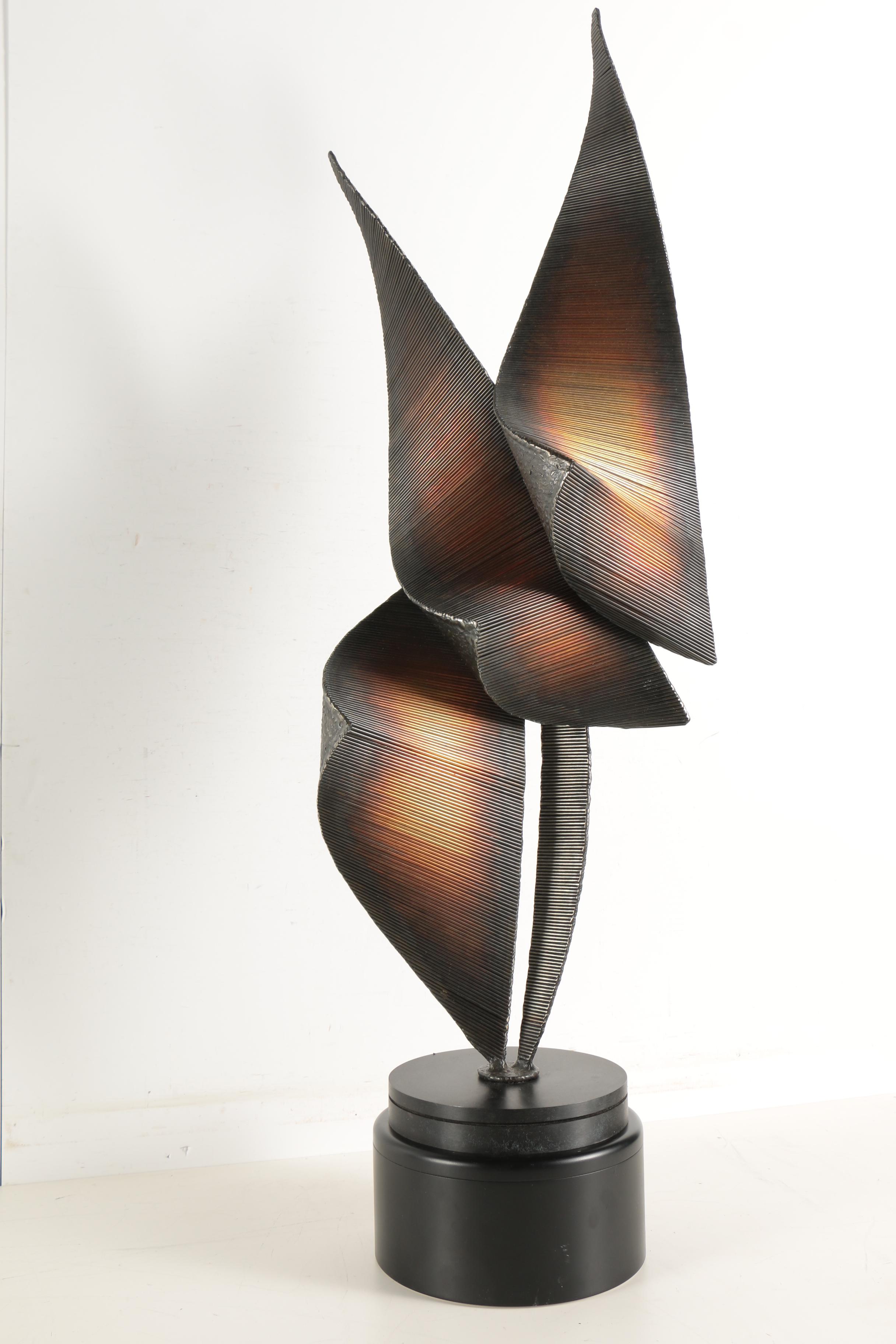 John Roper Iron Alloy Abstract Sculpture | EBTH