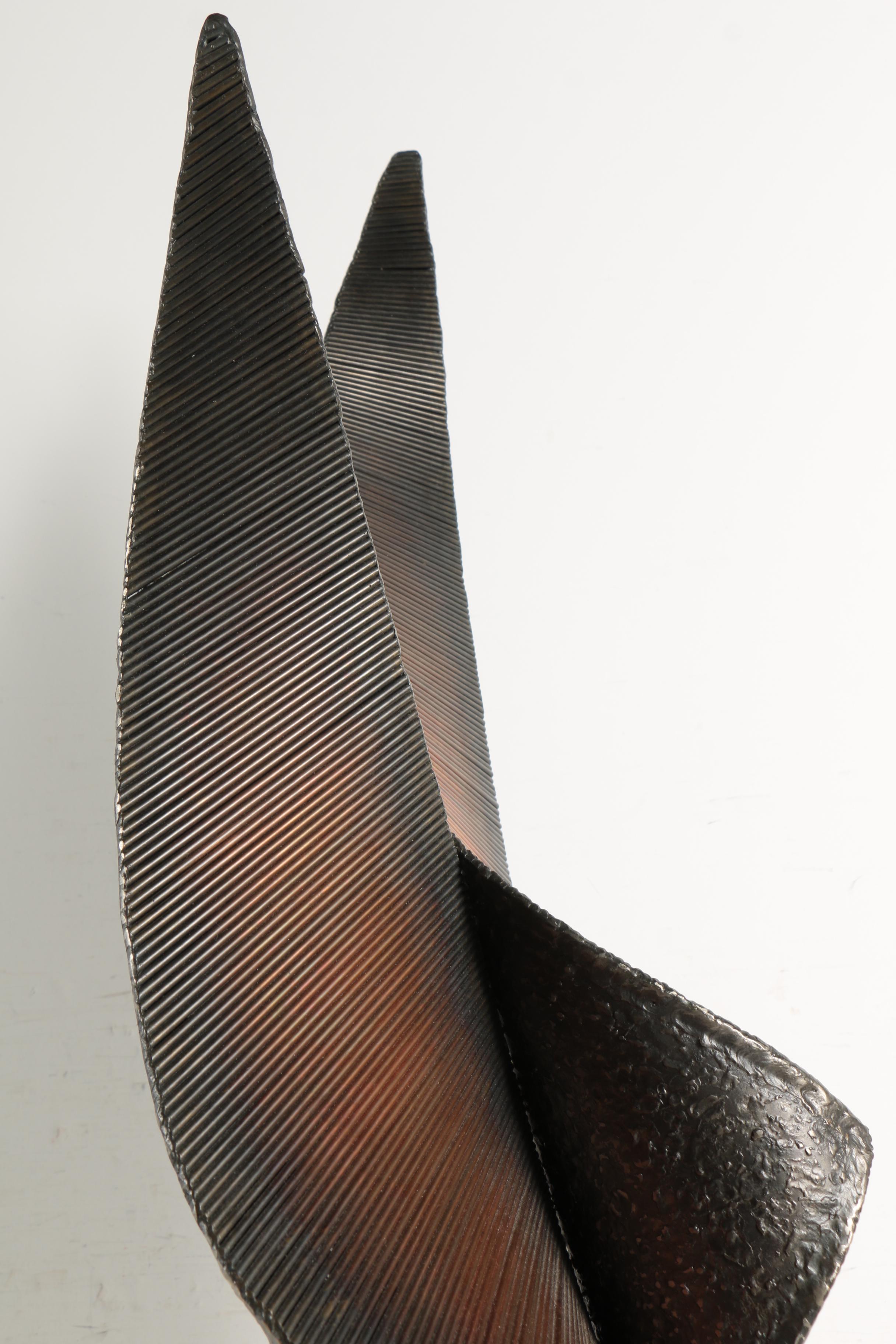 John Roper Iron Alloy Abstract Sculpture | EBTH