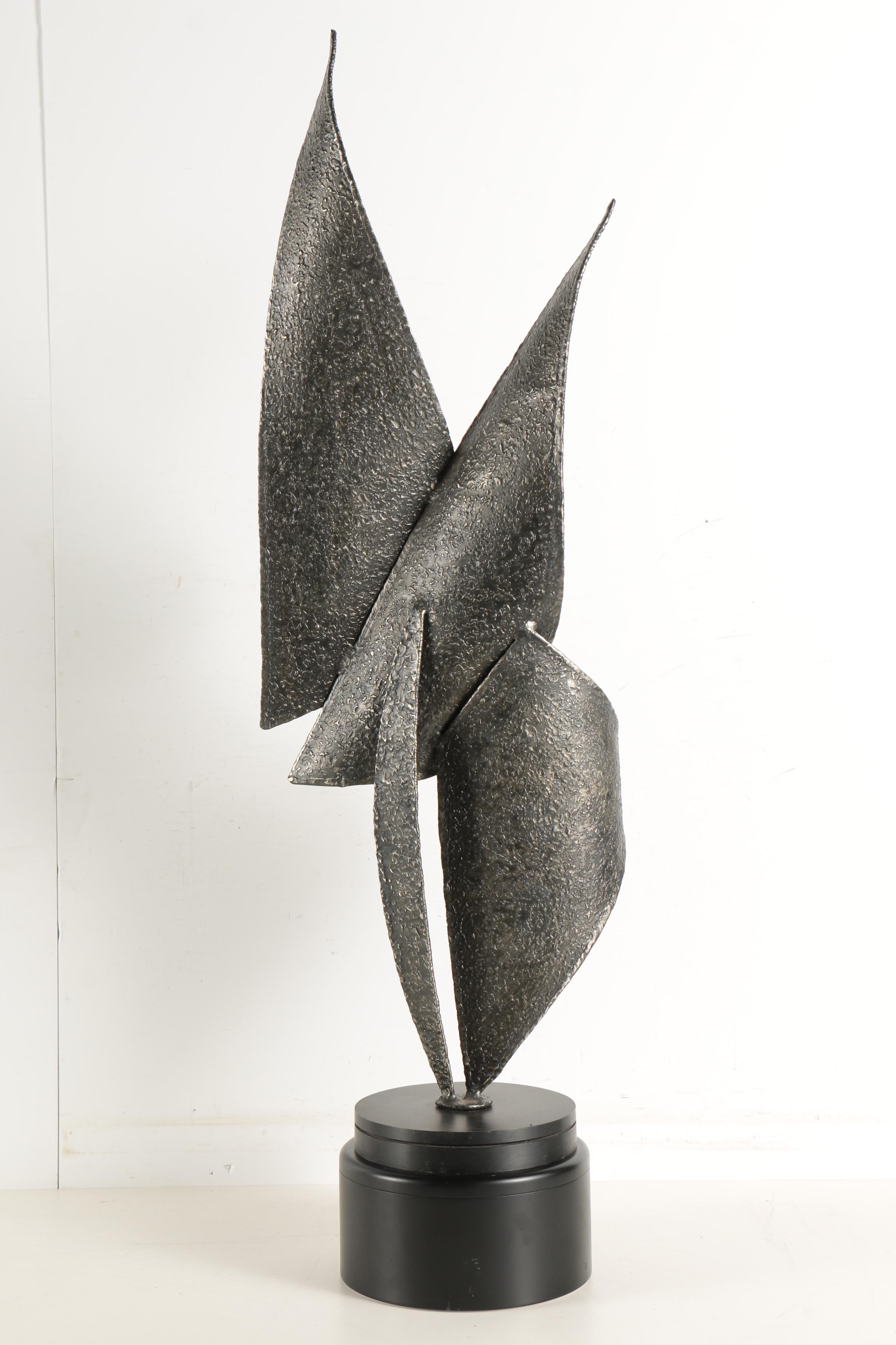 John Roper Iron Alloy Abstract Sculpture | EBTH