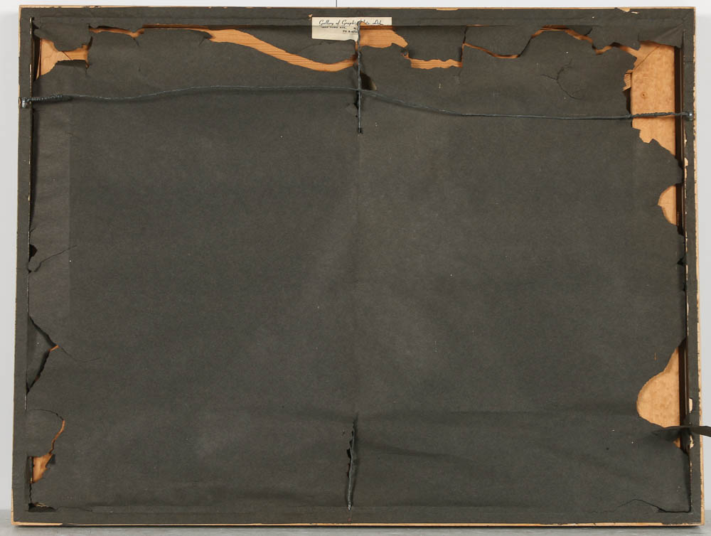 Jacob Knight Oil Painting on Canvas of a Forest Scene | EBTH