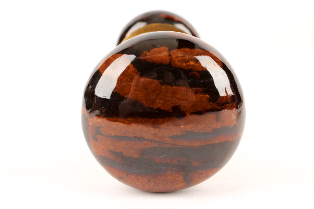 Polished Porcelain and Brass Doorknobs | EBTH