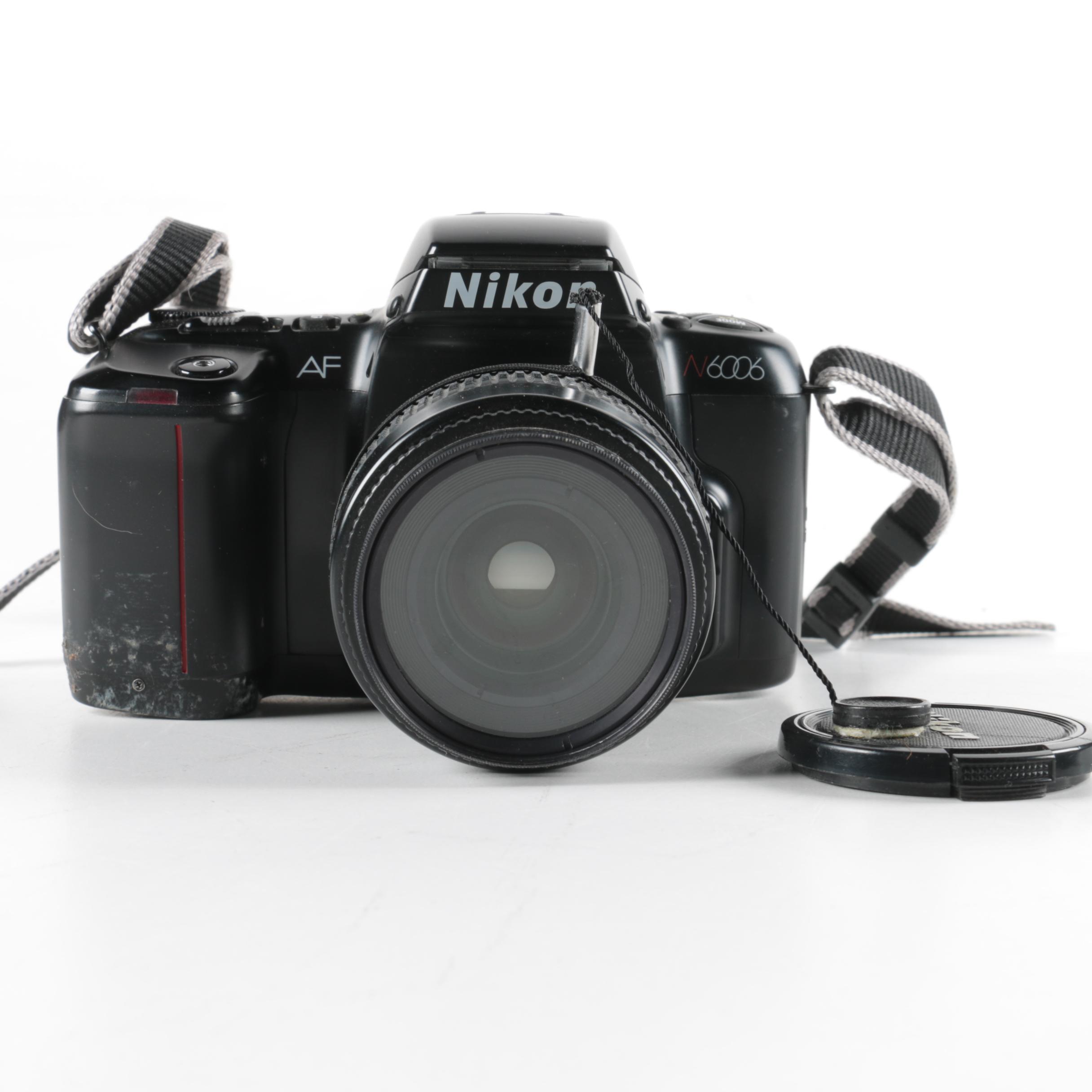 Nikon N6006 SLR Camera with Tripod, Bag, and Accessories | EBTH