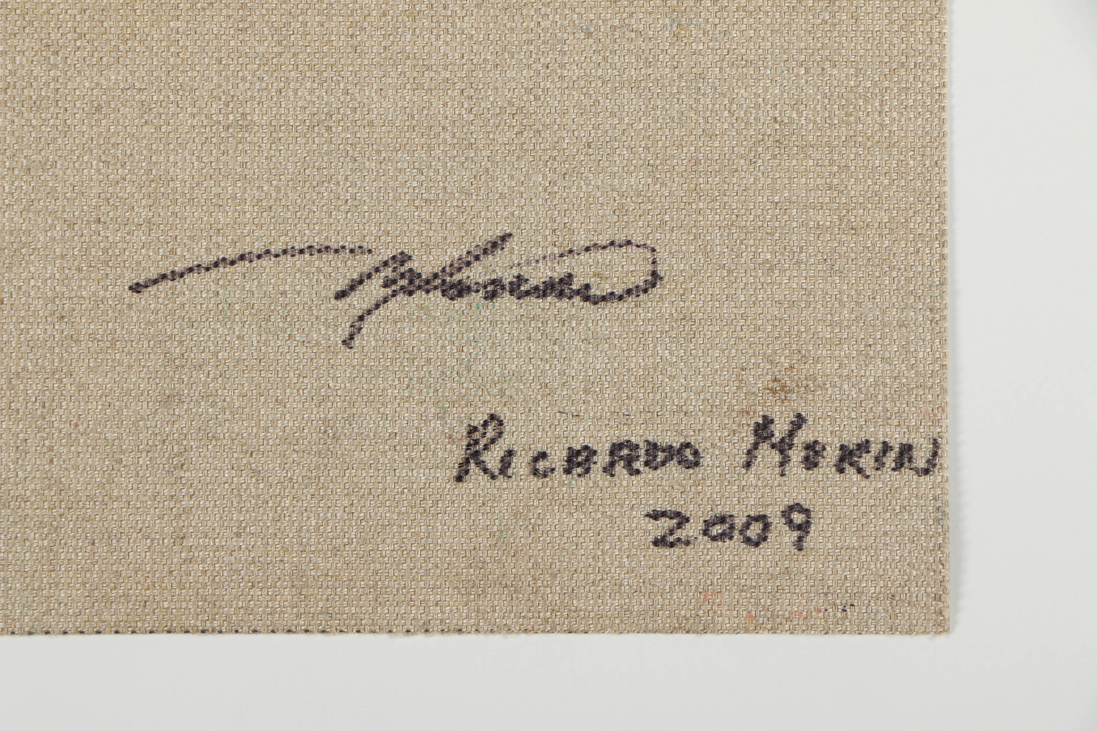 Ricardo Morin Oil Painting on Linen “Triangulation 52” | EBTH