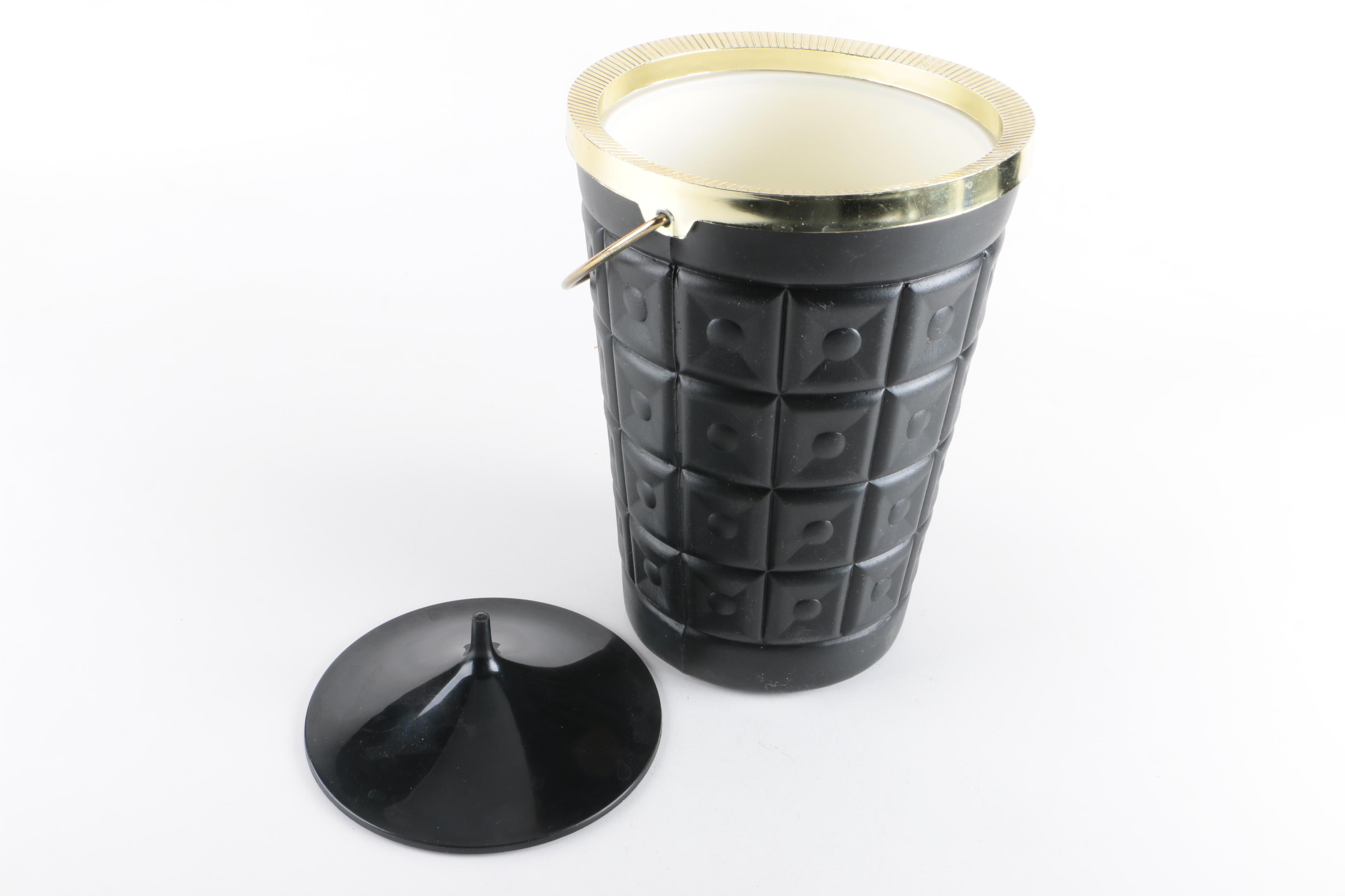 Mid Century Modern Lustro-ware Ice Bucket | EBTH