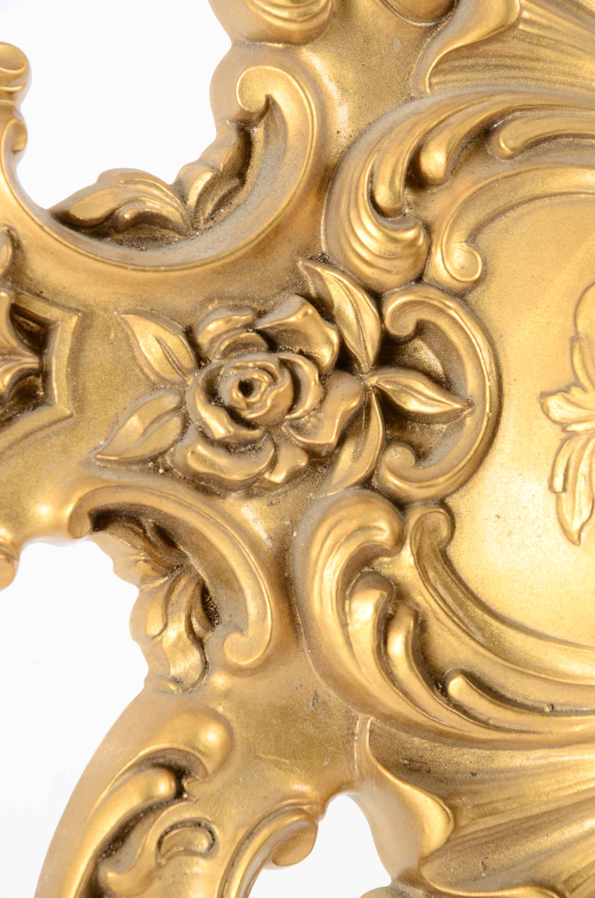 Rococo Style Gilt Syroco Wall Clock | EBTH