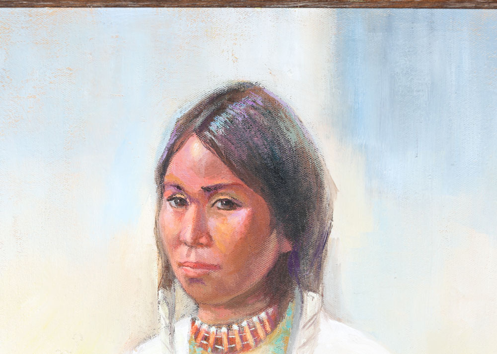 Dale Wilson Original Oil Painting on Canvas | EBTH