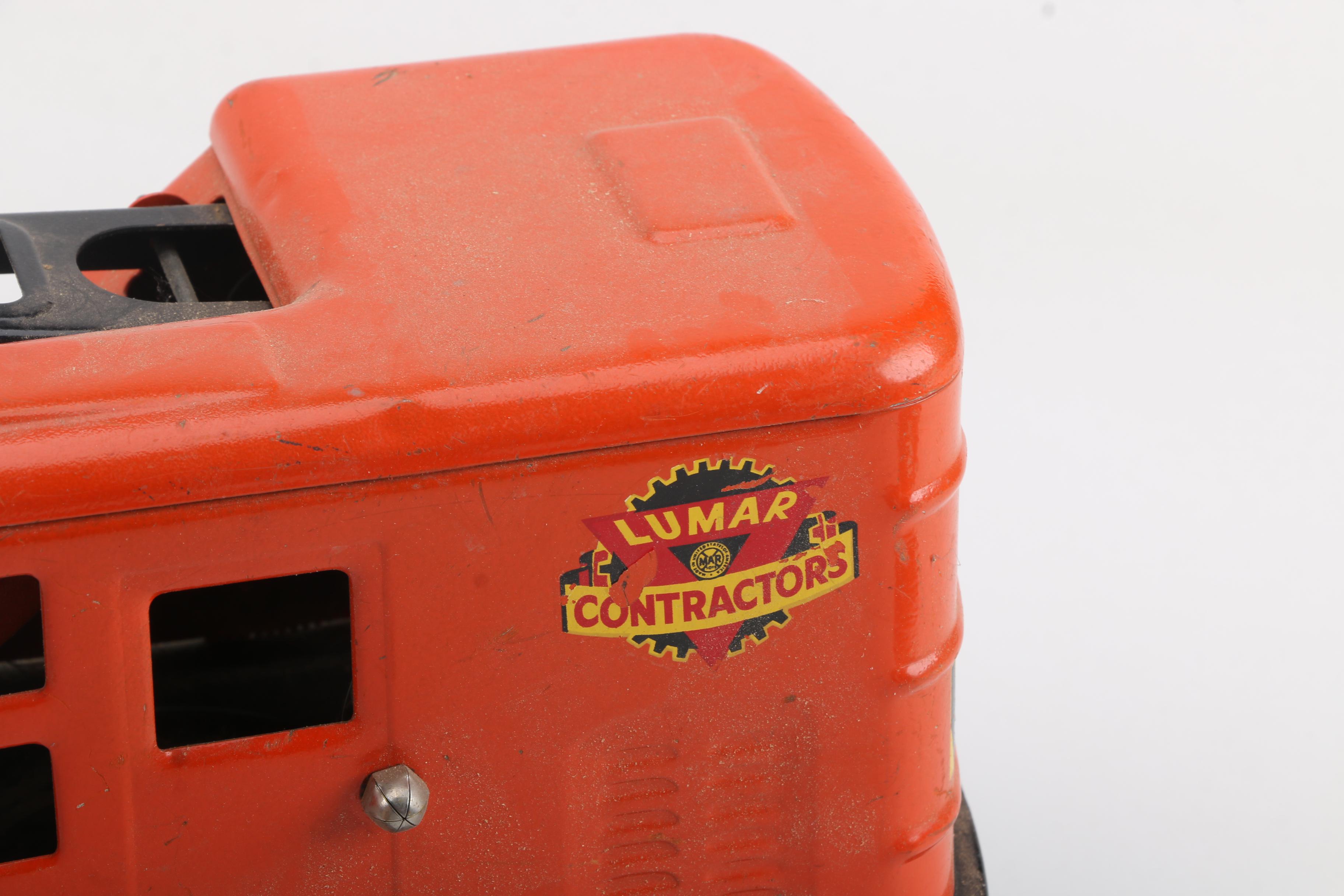 1950s Marx "Lumar Contractors" Automatic Scoop Power Shovel | EBTH